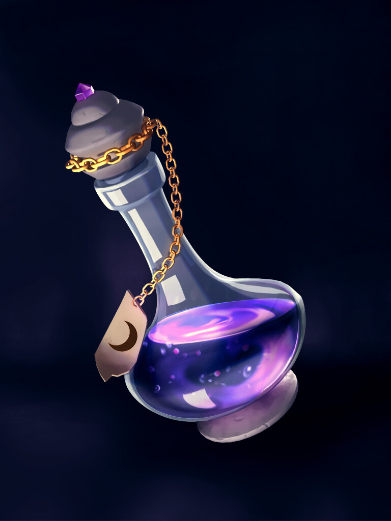ArtStation - Potion Bottle