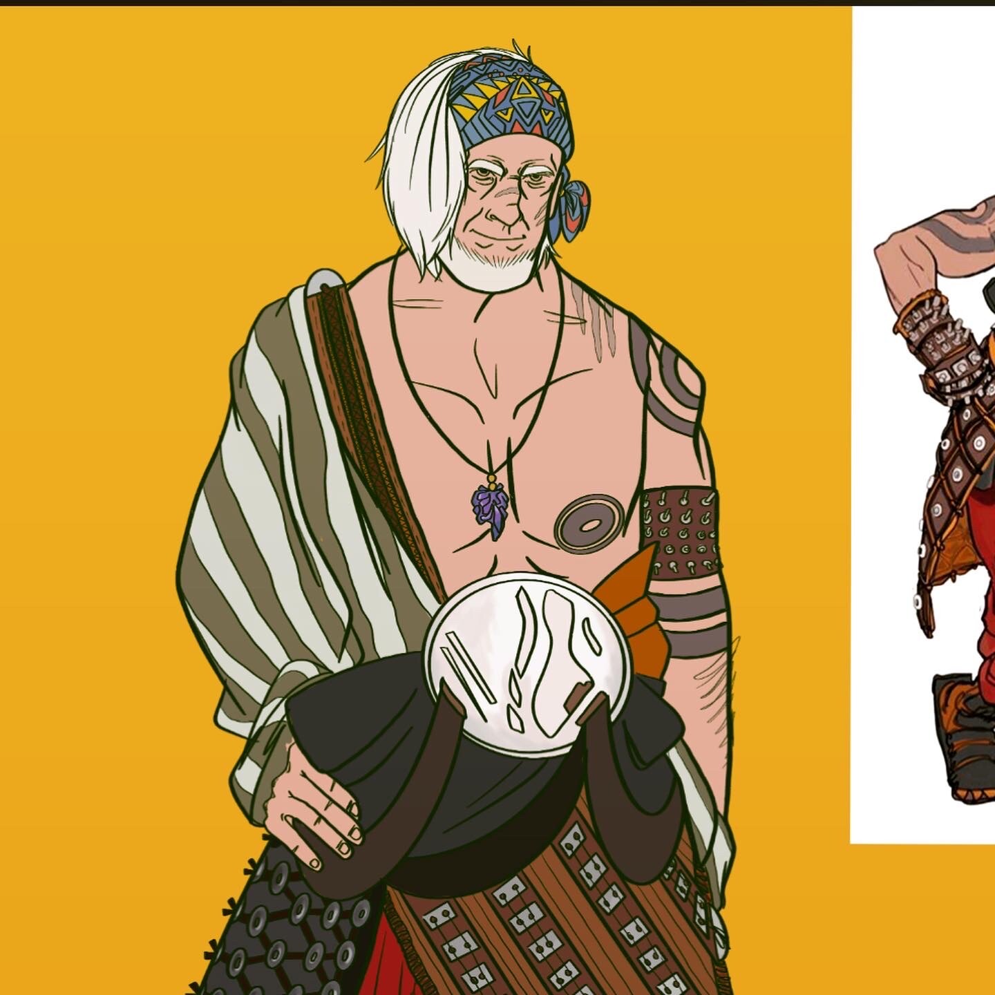 ArtStation - DBH Character Design & Concept Study