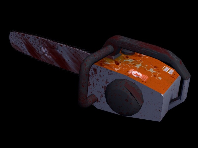 Caitlyn Fournier - Horror Chainsaw Texture