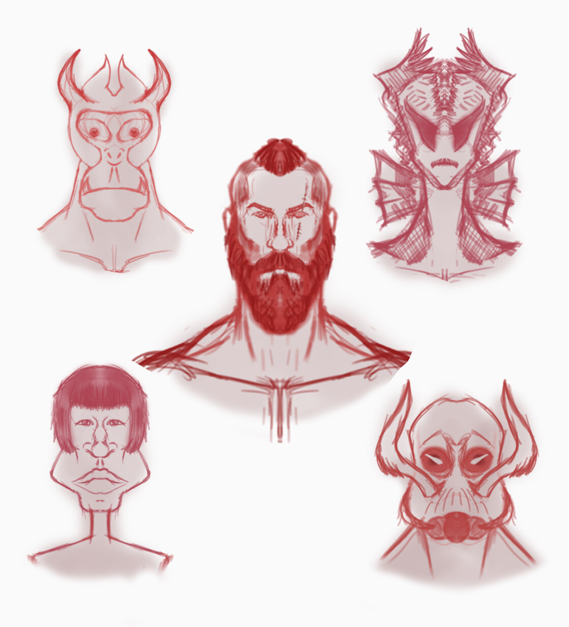 ArtStation - Random character designs