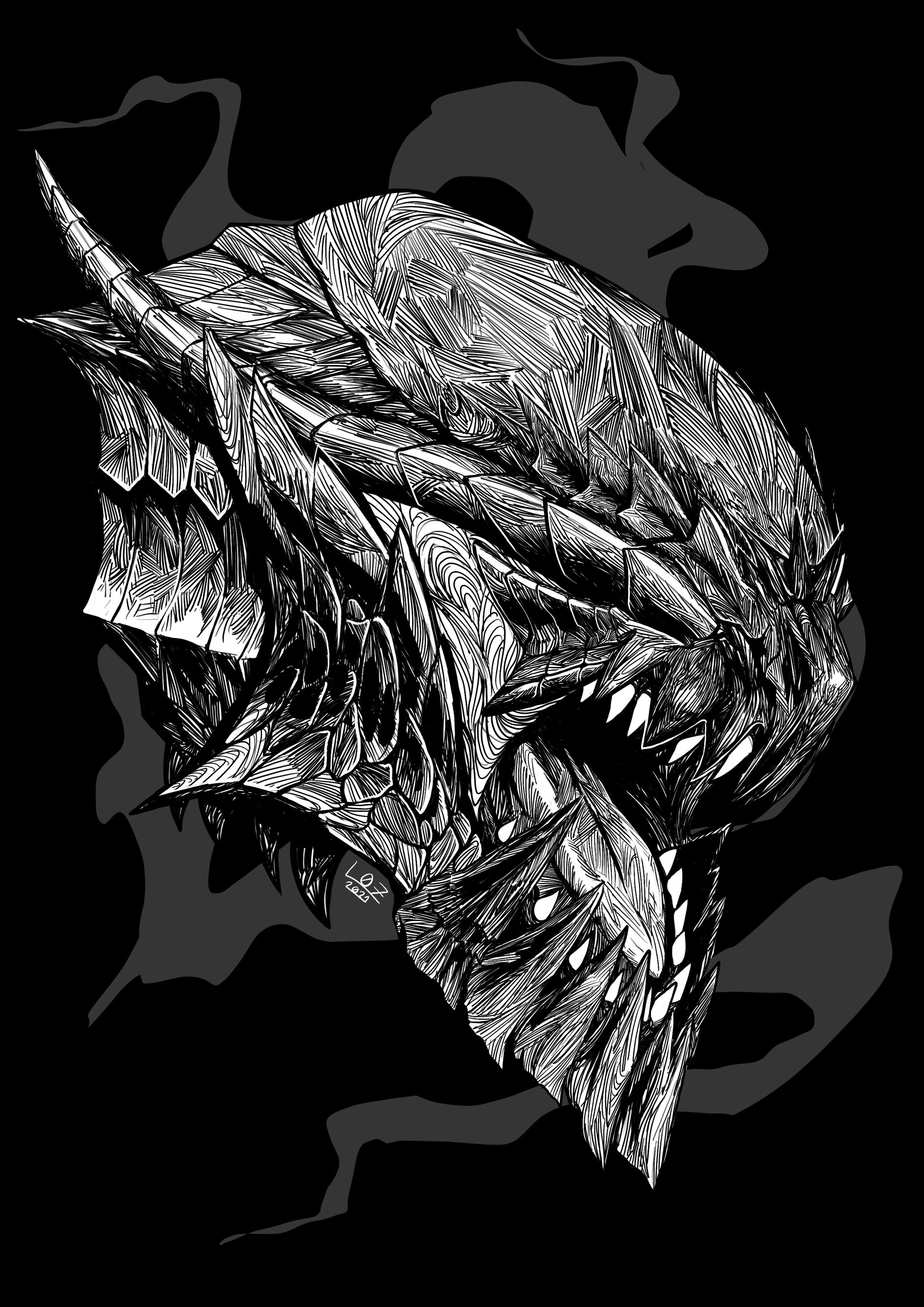 ArtStation - Monster Hunter Headshots