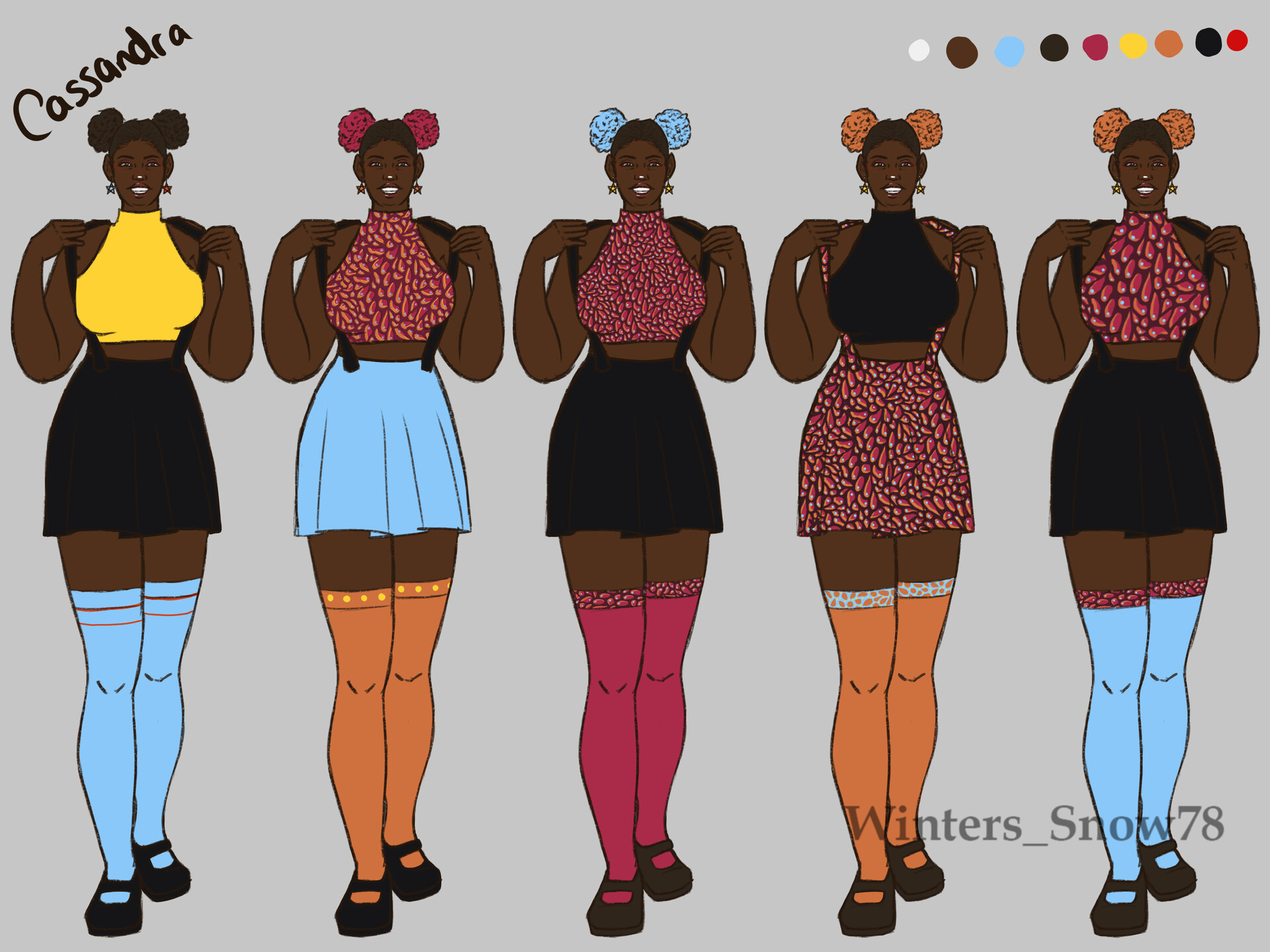 ArtStation - Cassandra Outfit Design