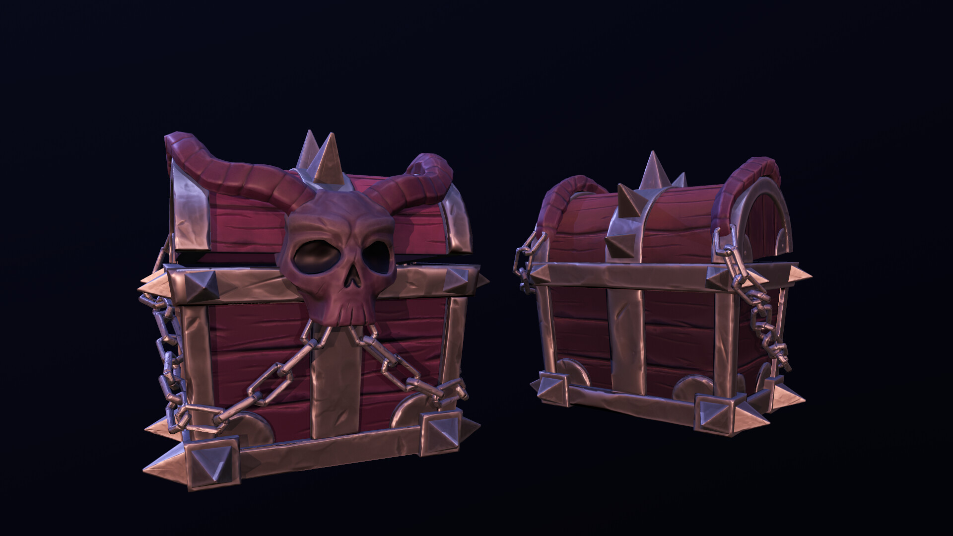 Diego Moretti - Stylized Demon Chest
