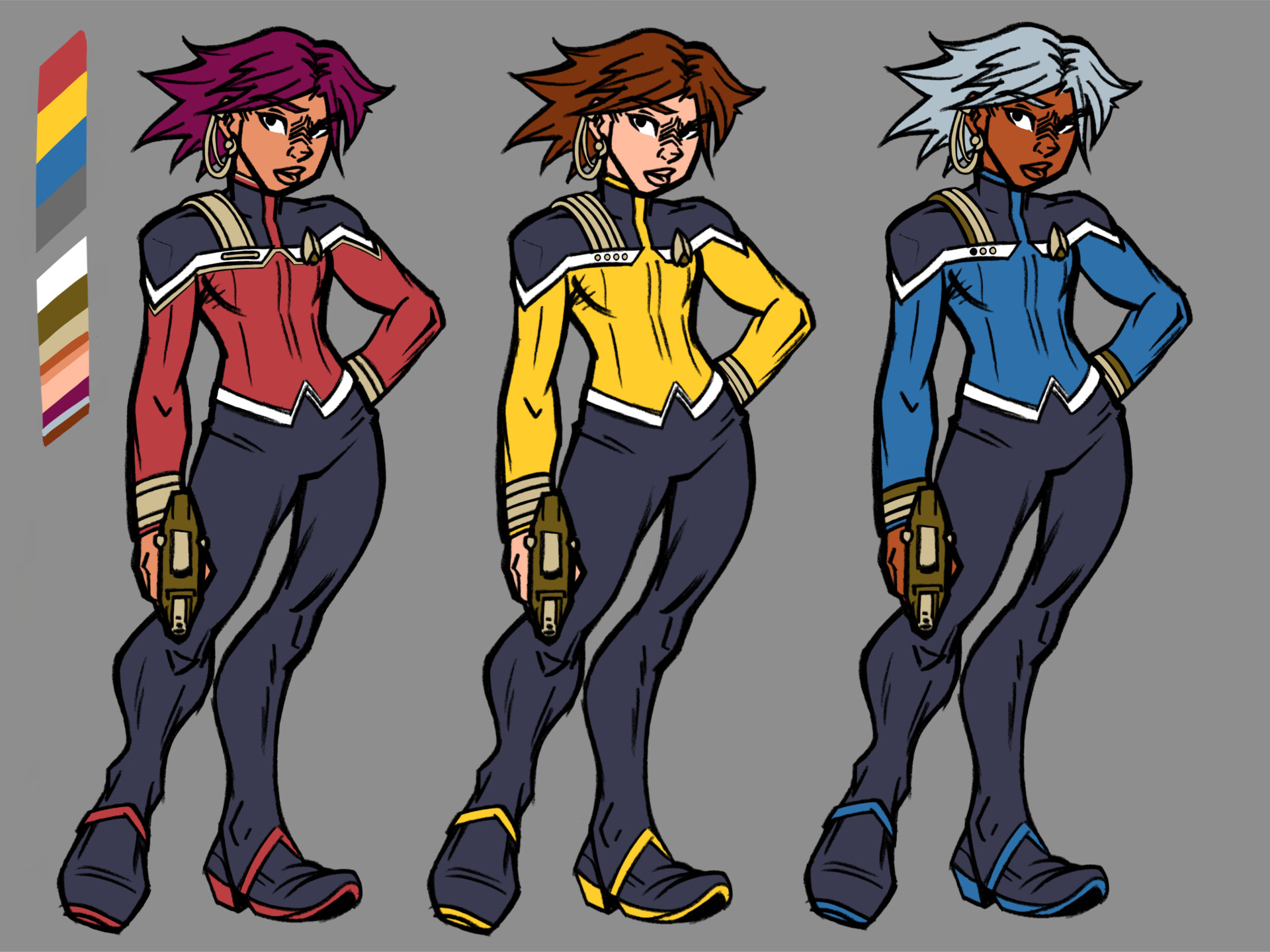 ArtStation - Star Trek Uniform, Rank and Division visibility