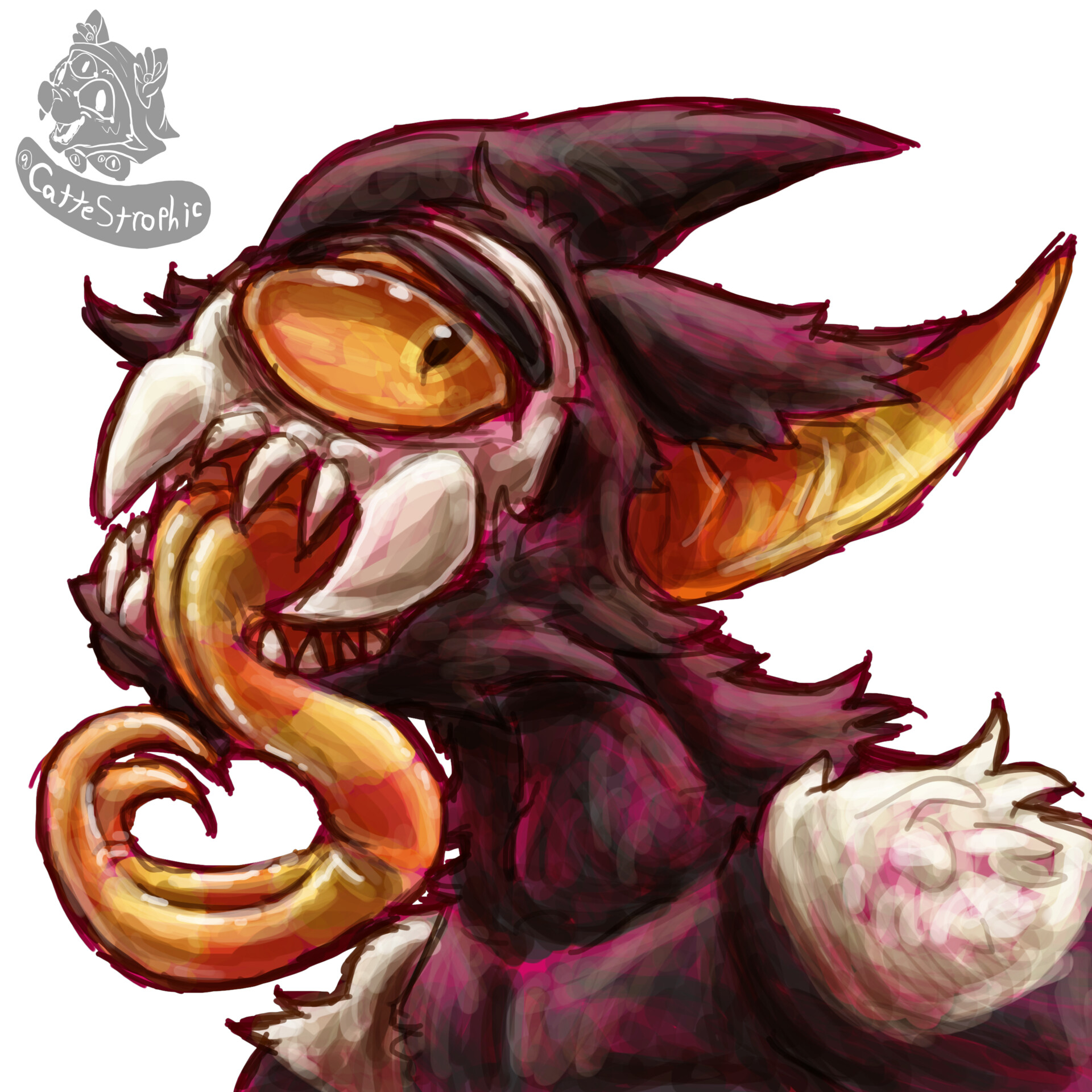 ArtStation - Xenos (2020, for killer_oposssum on Toyhouse)