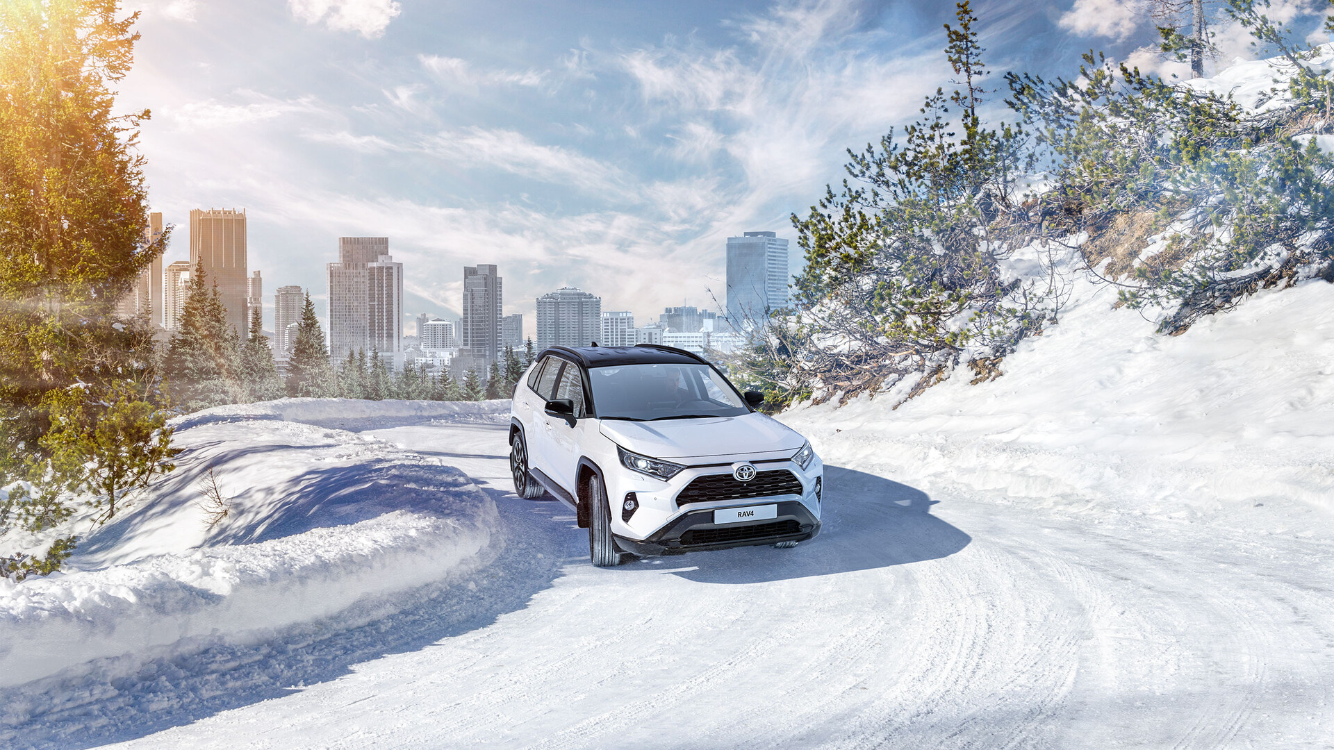 ArtStation - RAV4 winter tactical keyvisual draft