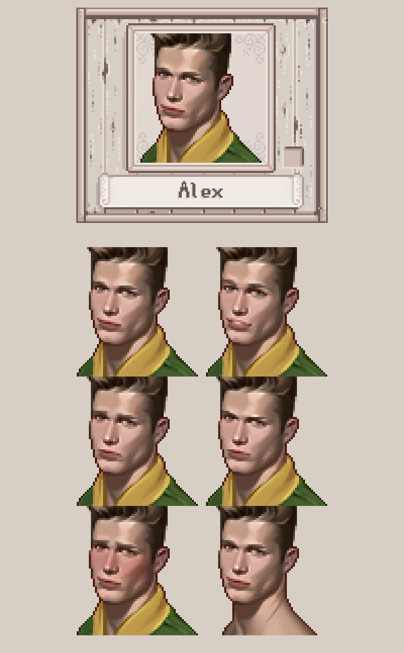 Anissa Sahouli - SDV Portrait Mods