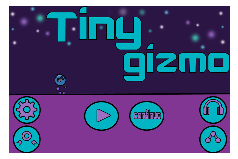 ArtStation - Tiny Gizmo two screen