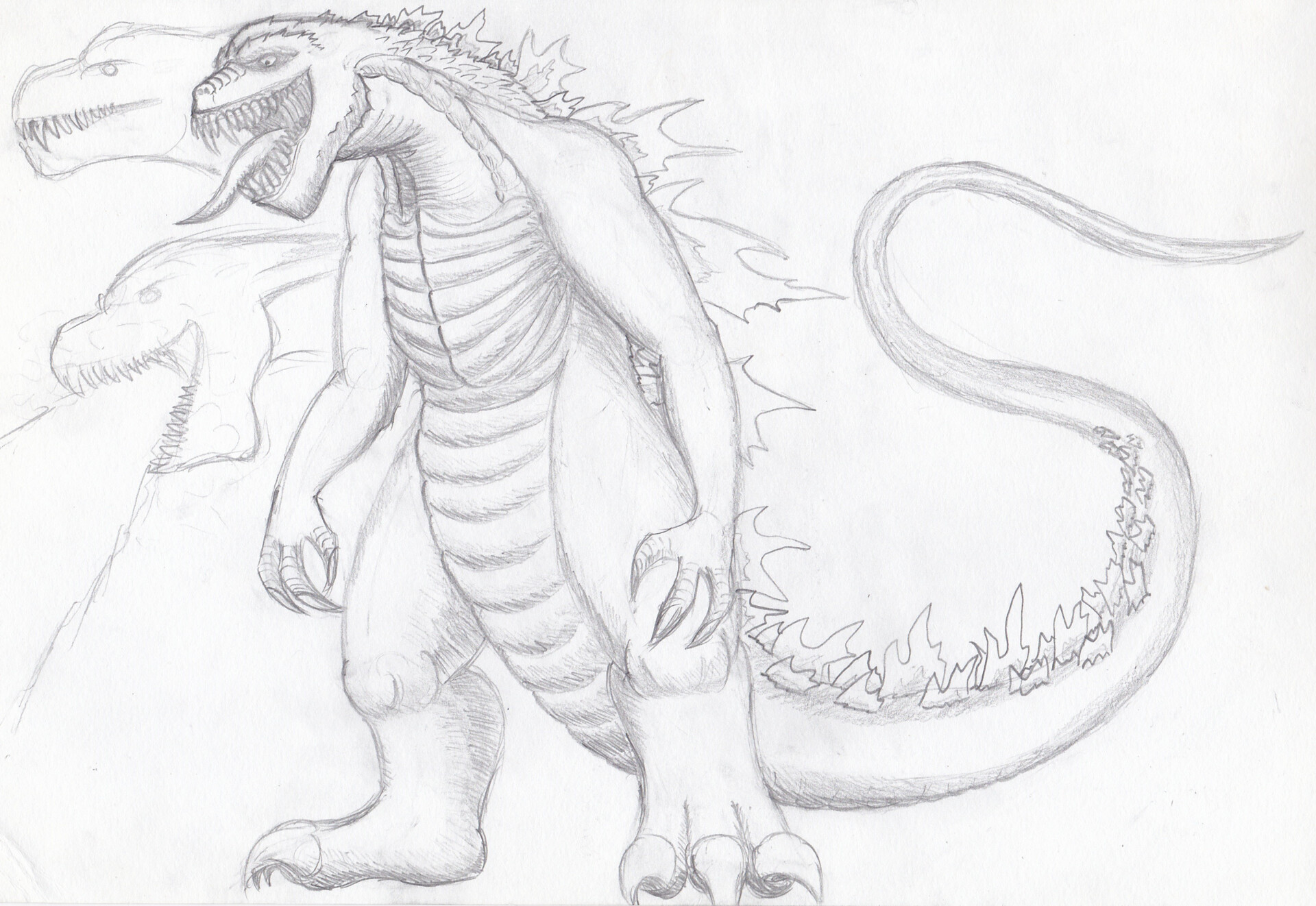 ArtStation - Evil Godzilla Concept Idea