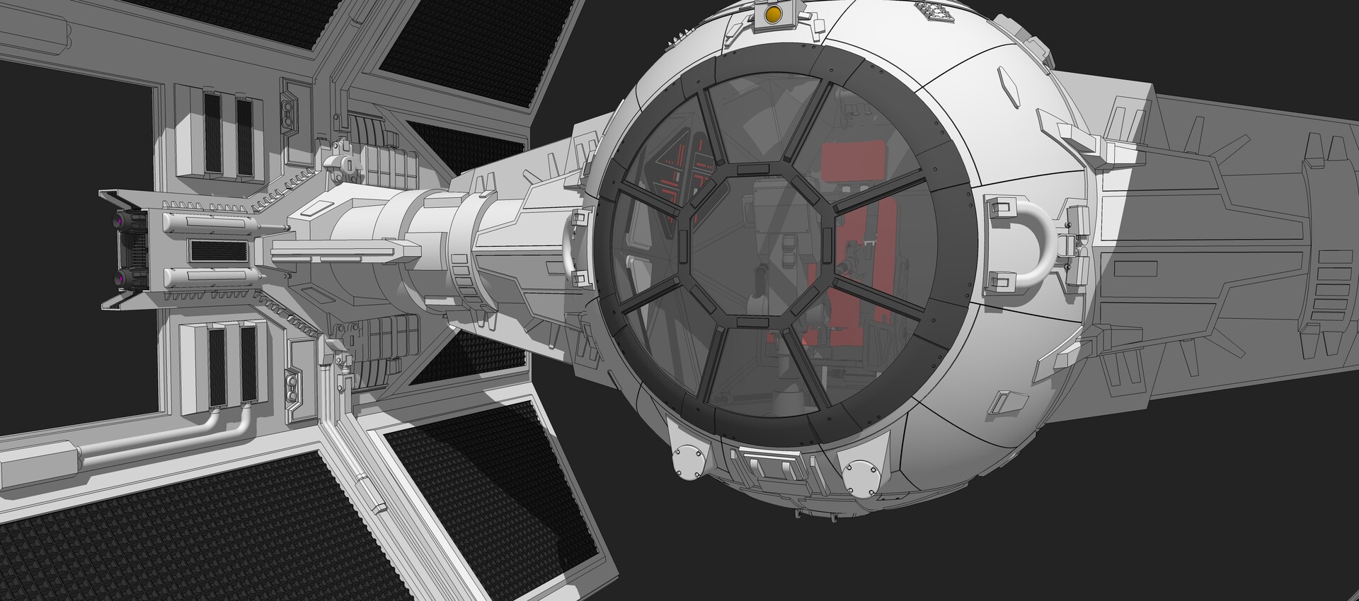 ArtStation - TIE Interceptor Study