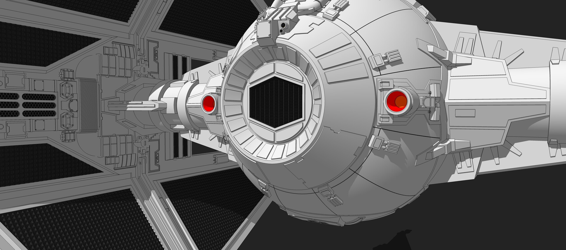 Donald Hawley - TIE Interceptor Study
