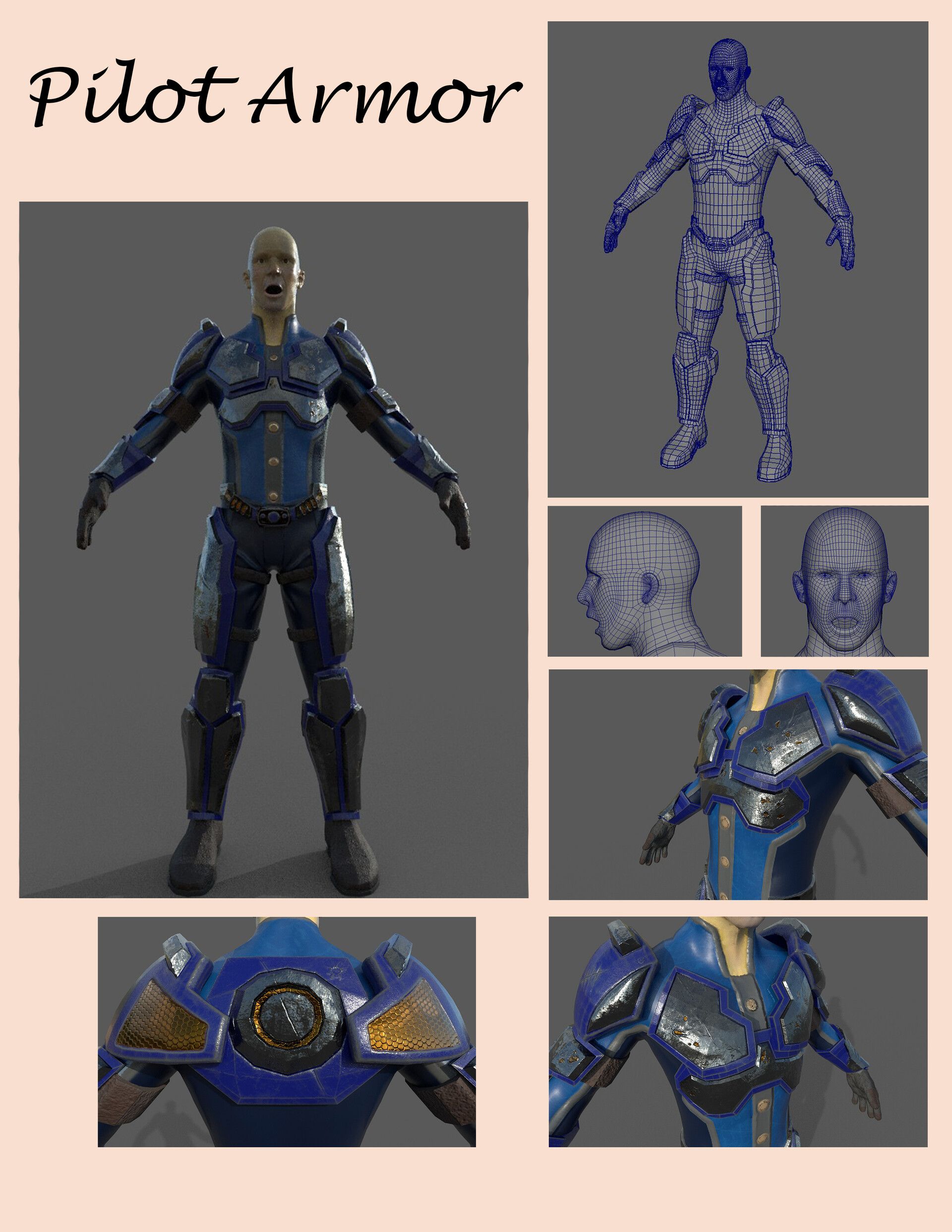 ArtStation - Pilot Armor