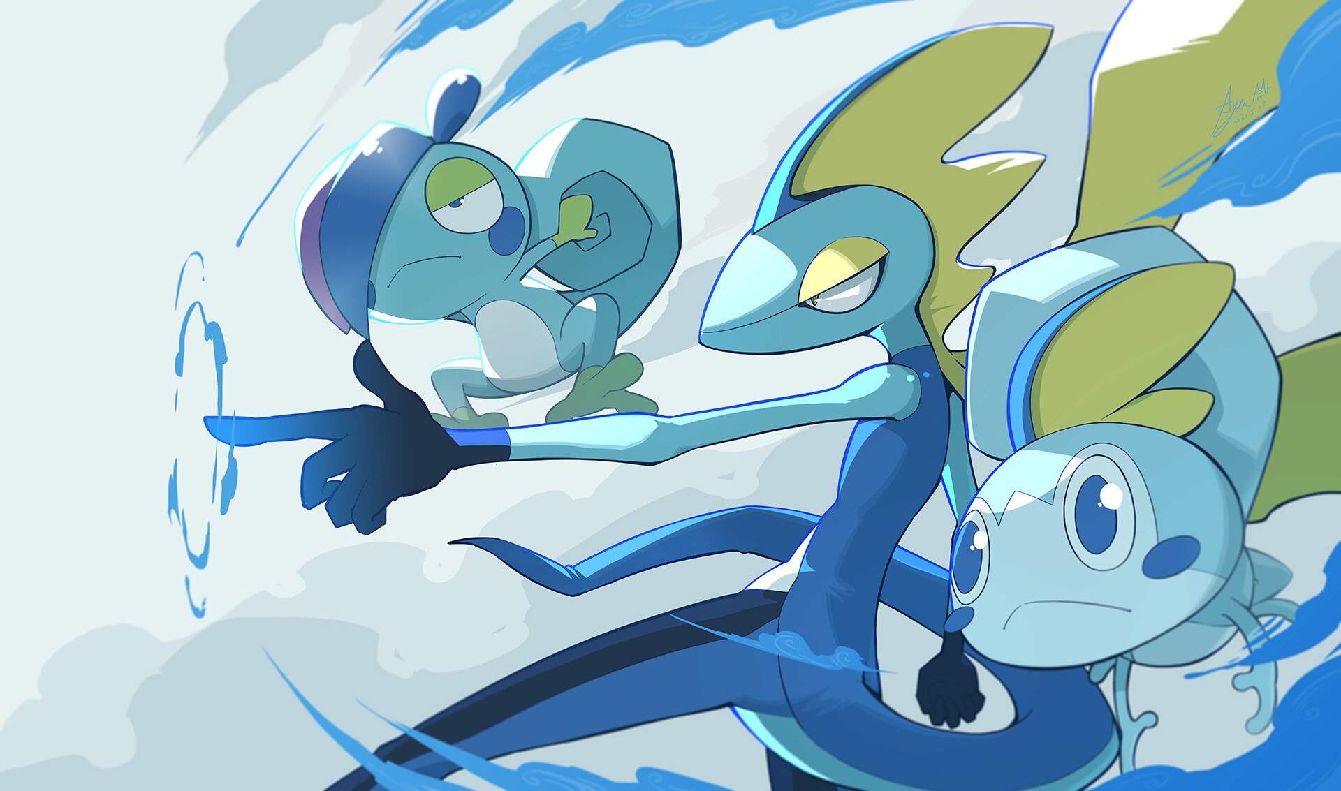 ArtStation - pokemon