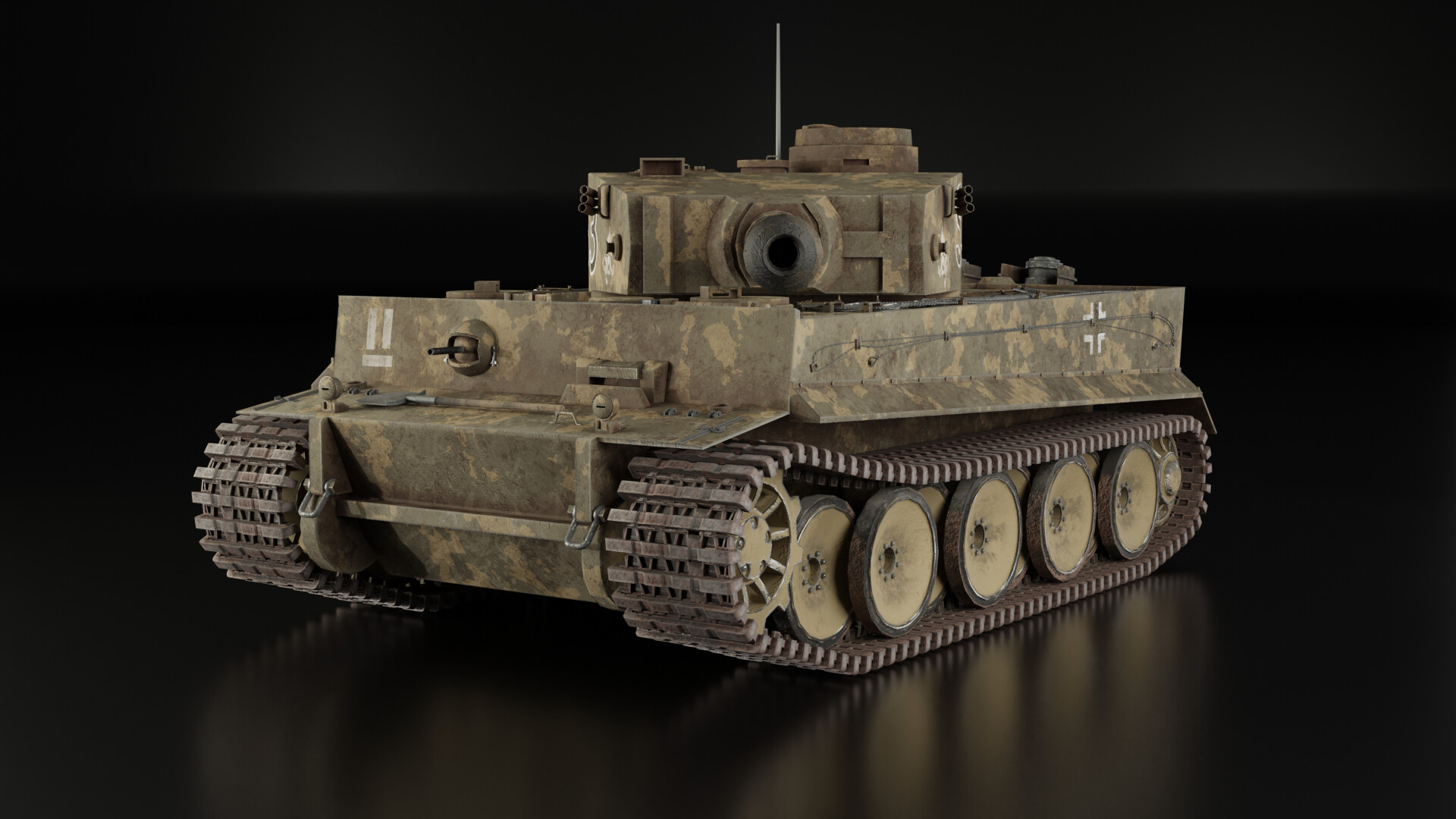 ArtStation - Panzerkampfwagen VI Ausf. E