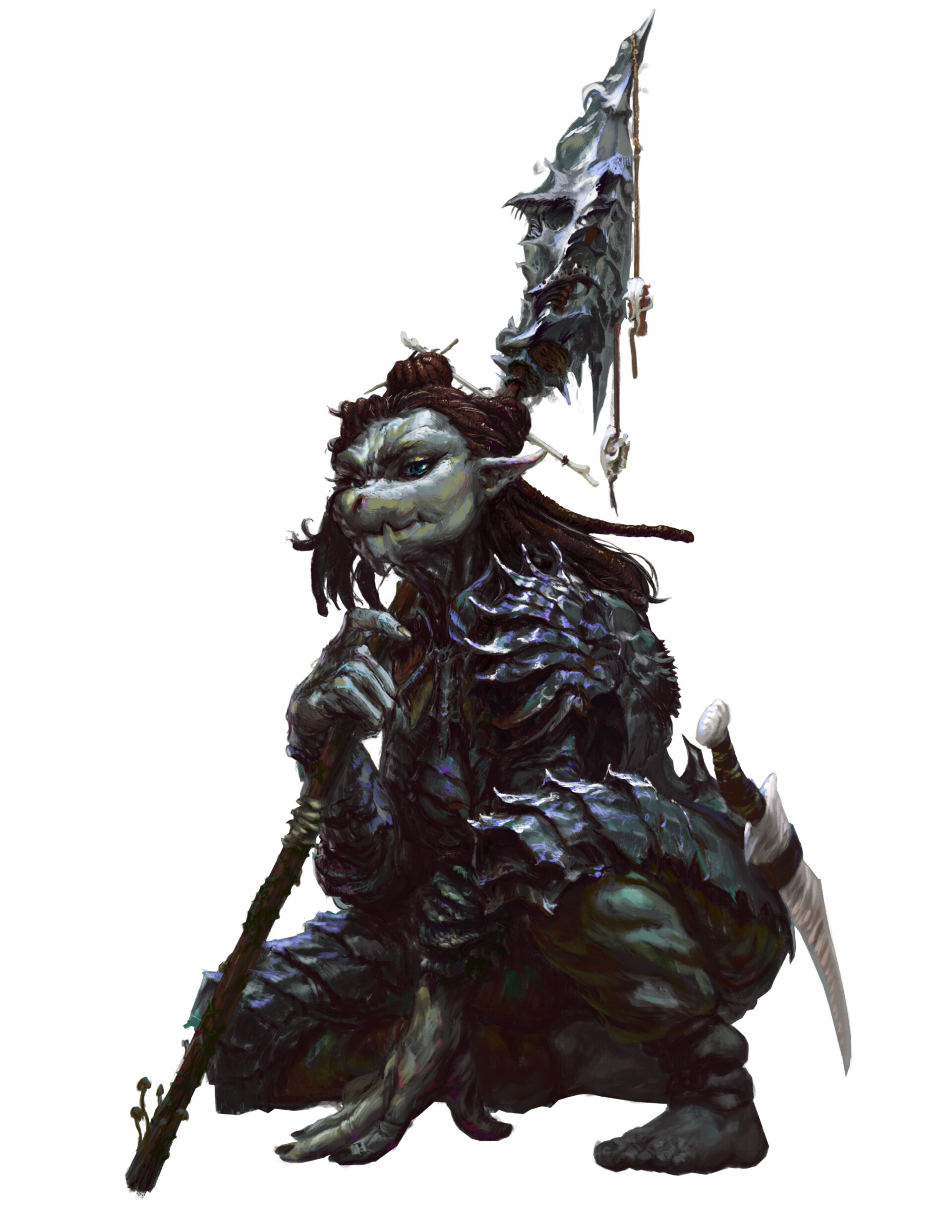 half goblin half elf