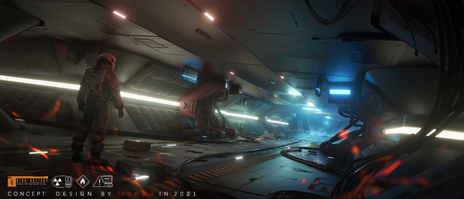 ArtStation - Science fiction capsule