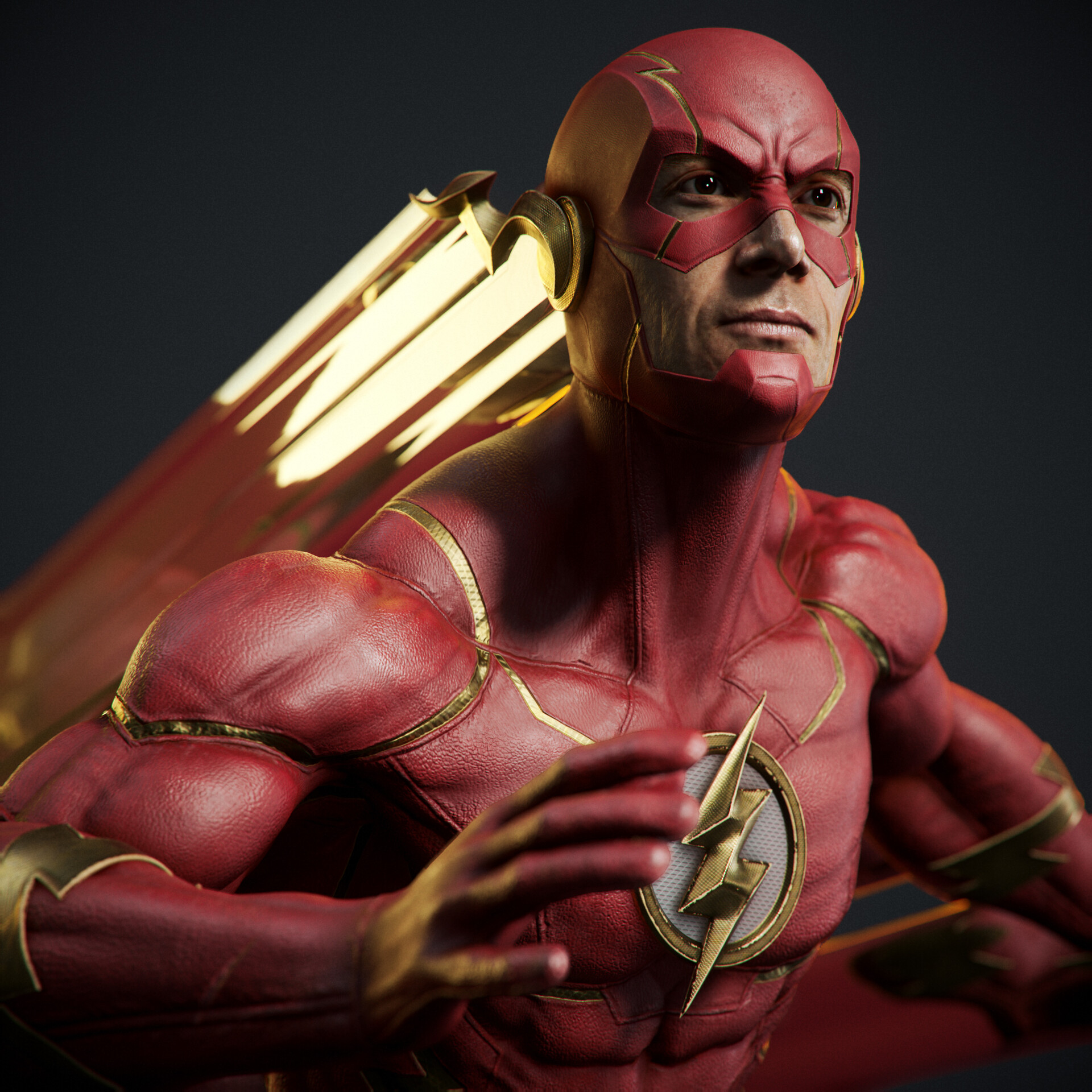 Le Fan Art De Flash The Flash [Fan Art] By AlonzoEspinoza : R/DCcomics
