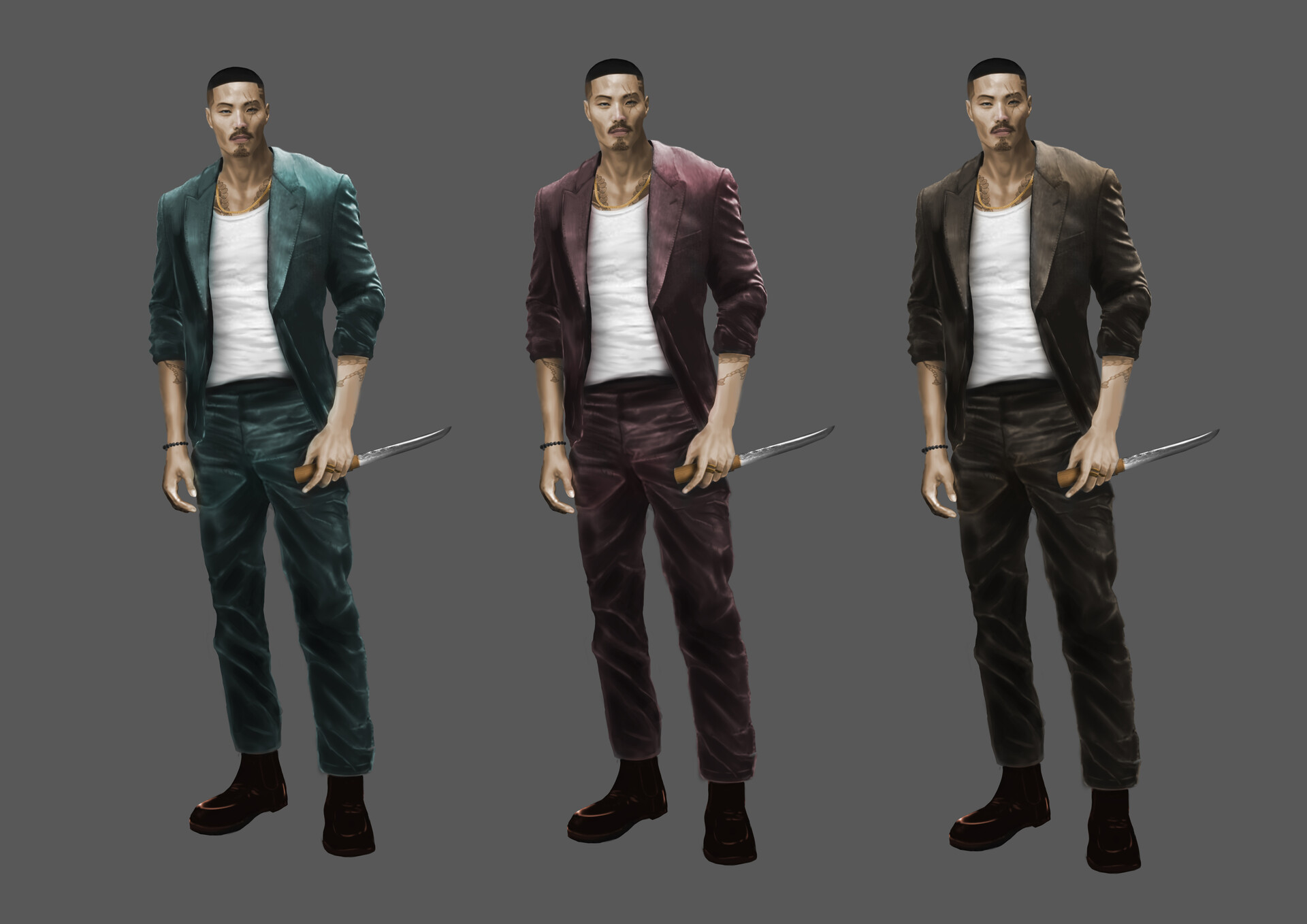 ArtStation - Okumura Tetsuyuki (Character Design)