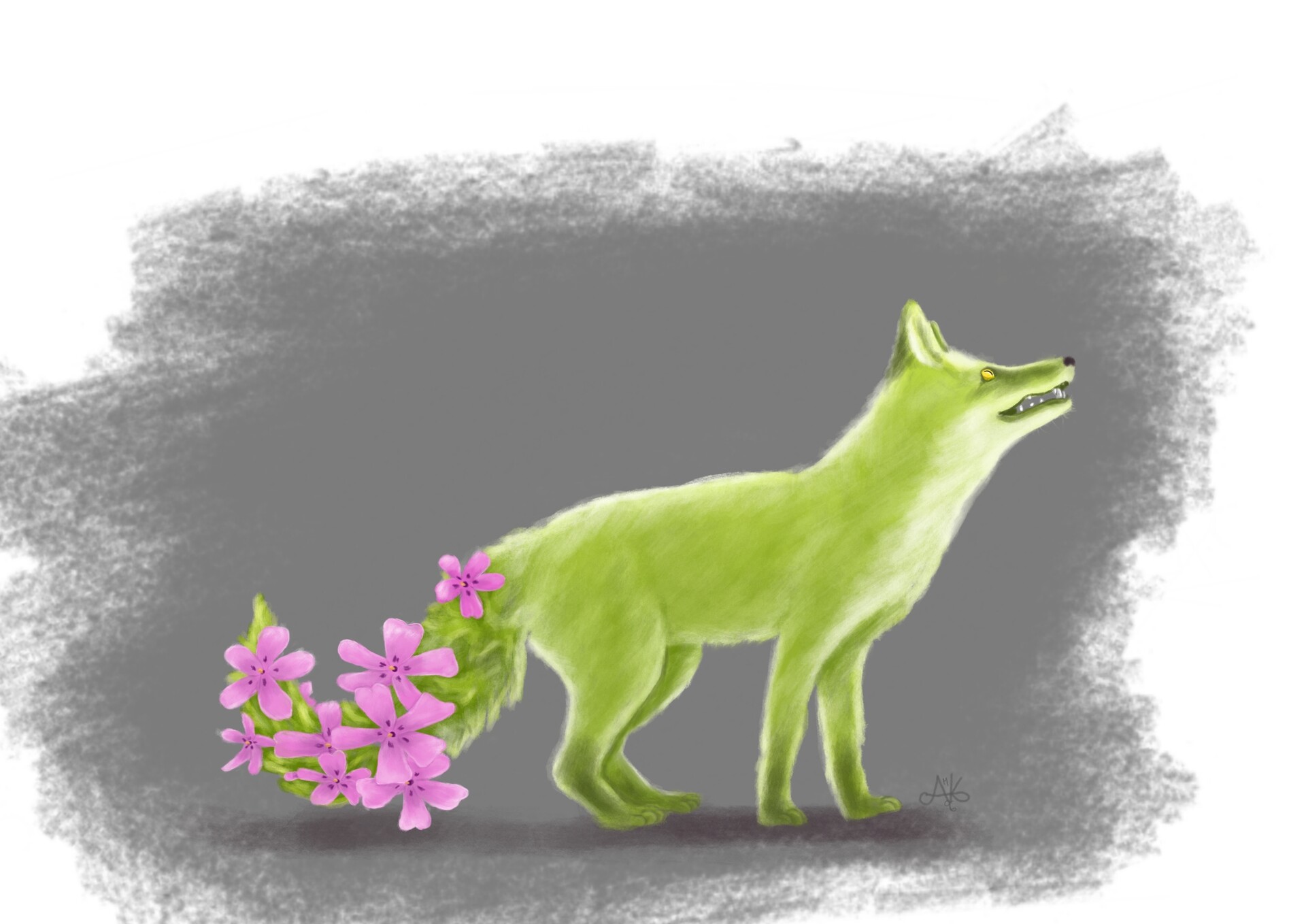 ArtStation - flower fox