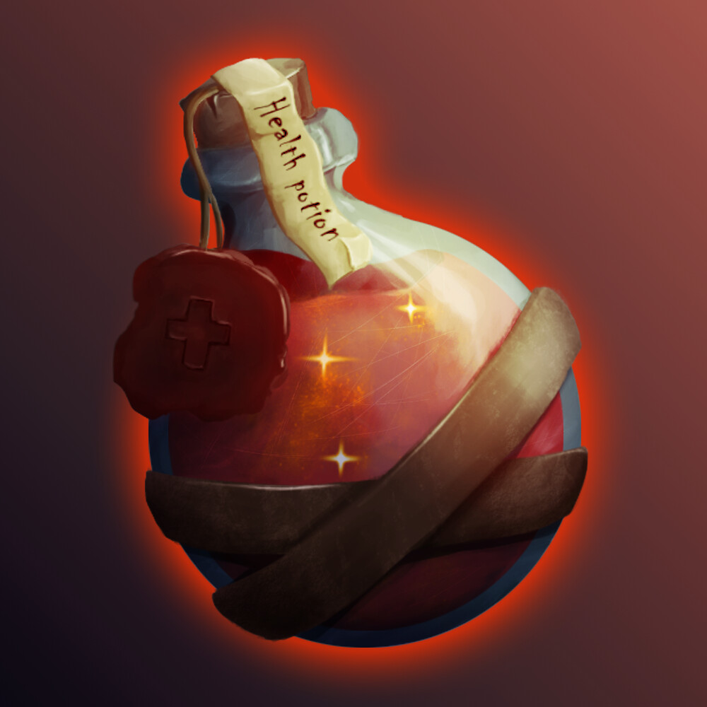 ArtStation - Health Potion icon