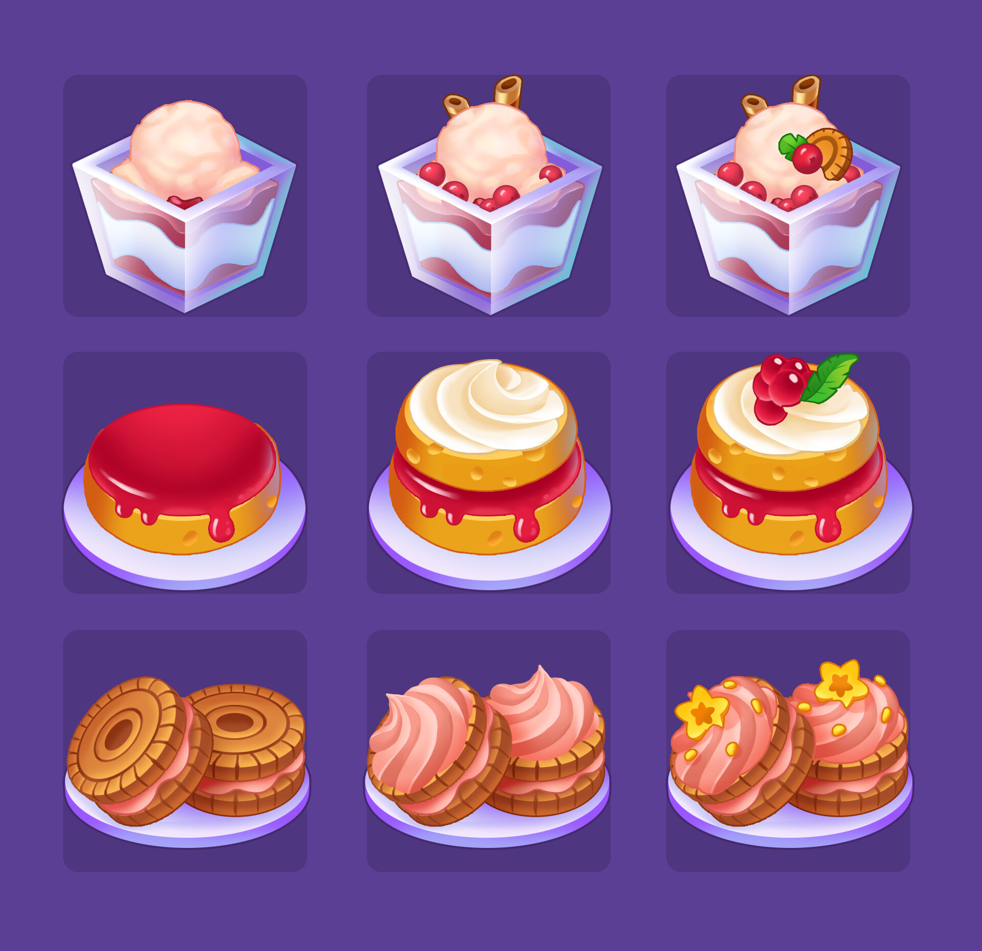 ArtStation - Sweet icons
