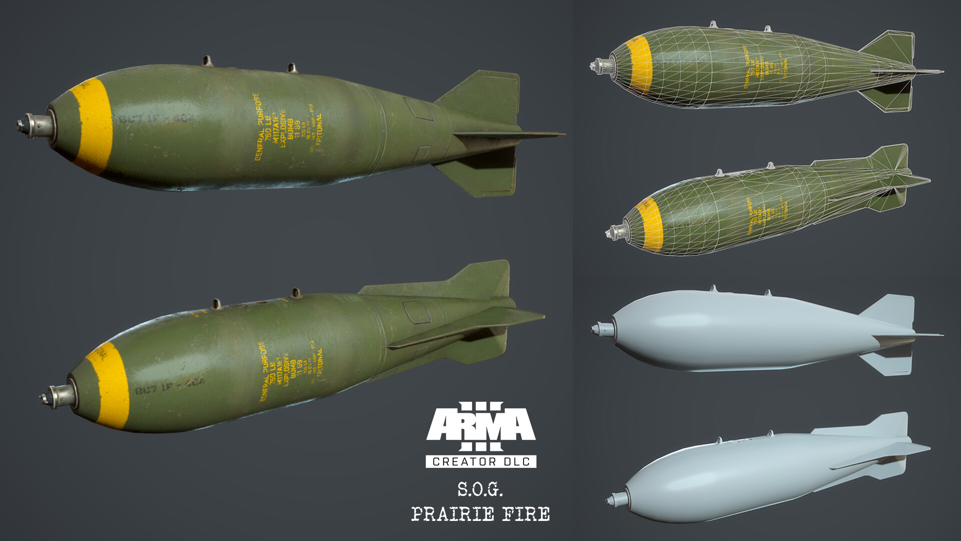 Julia Lewis-Thomas - M117 750lb and Mk77 Mod 1 500lb Bombs