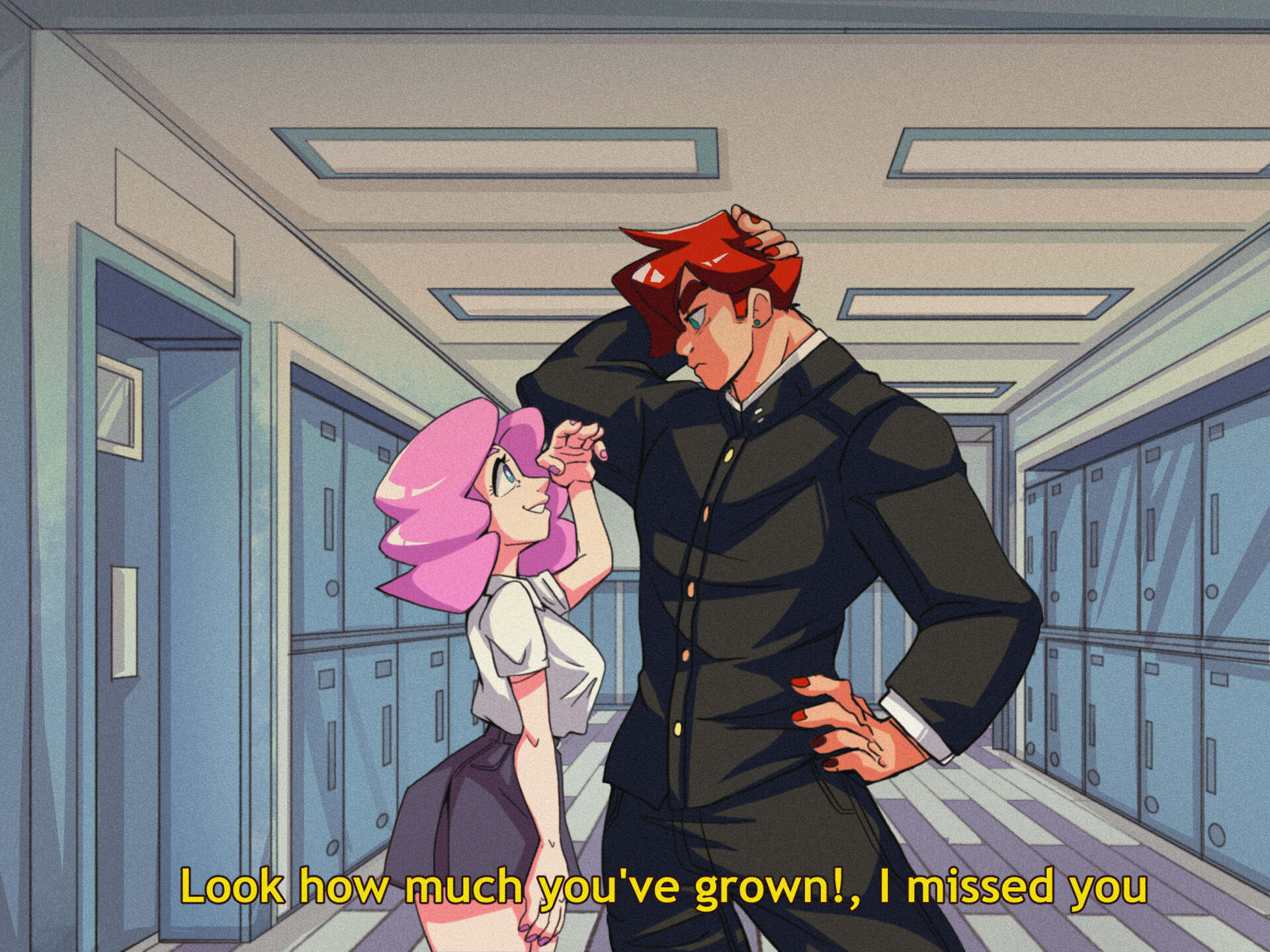 ArtStation - Japanese Preppy AU