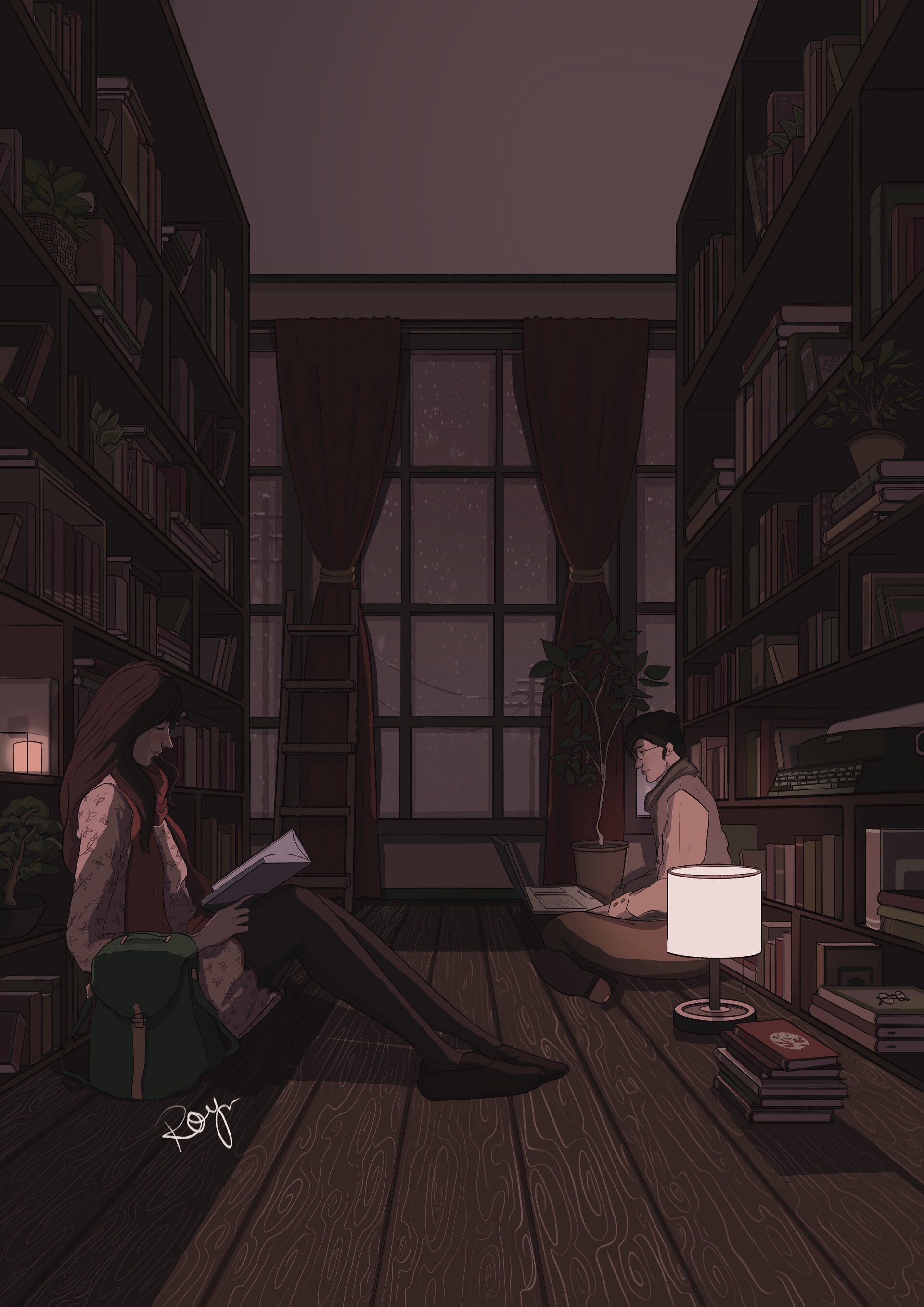 ArtStation - Midnight Readings