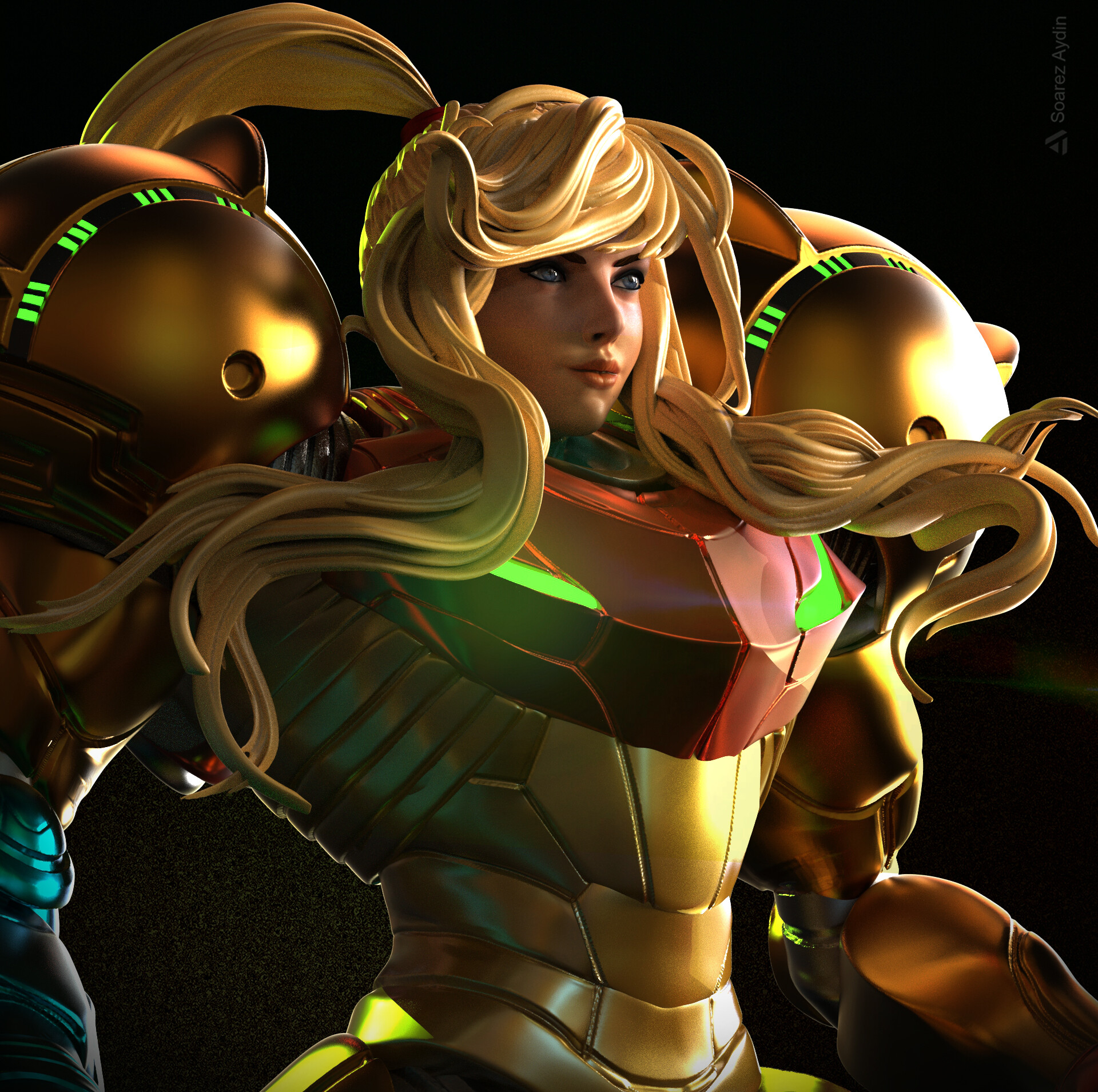 Samus Varia Suit Helmet