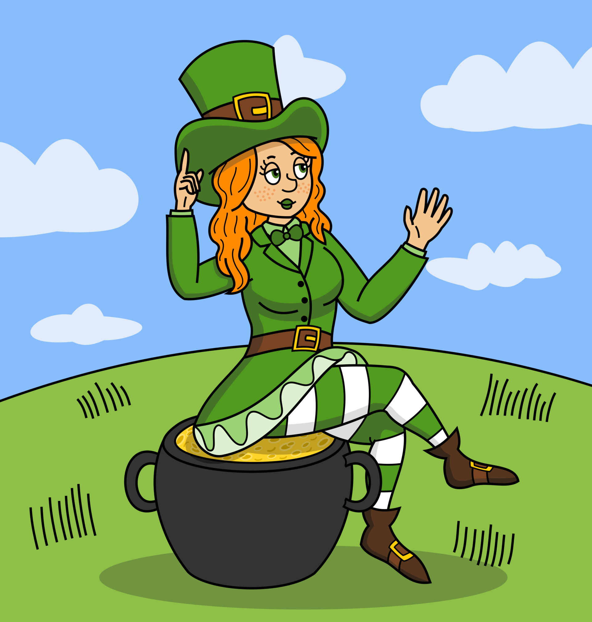 ArtStation - St. Patrick's Day