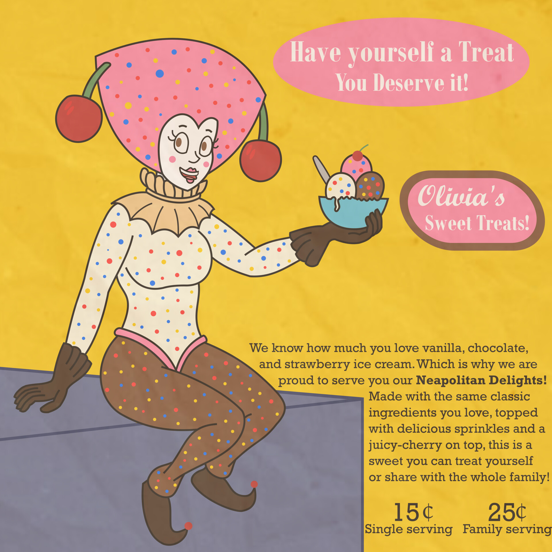 Matthew Elzinga - Olivia Ice Cream Ad