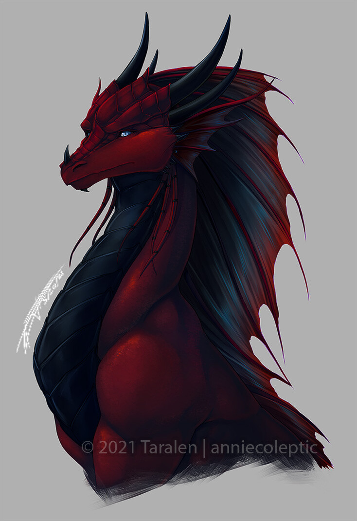 ArtStation - Jael RP Dragon Form Concept