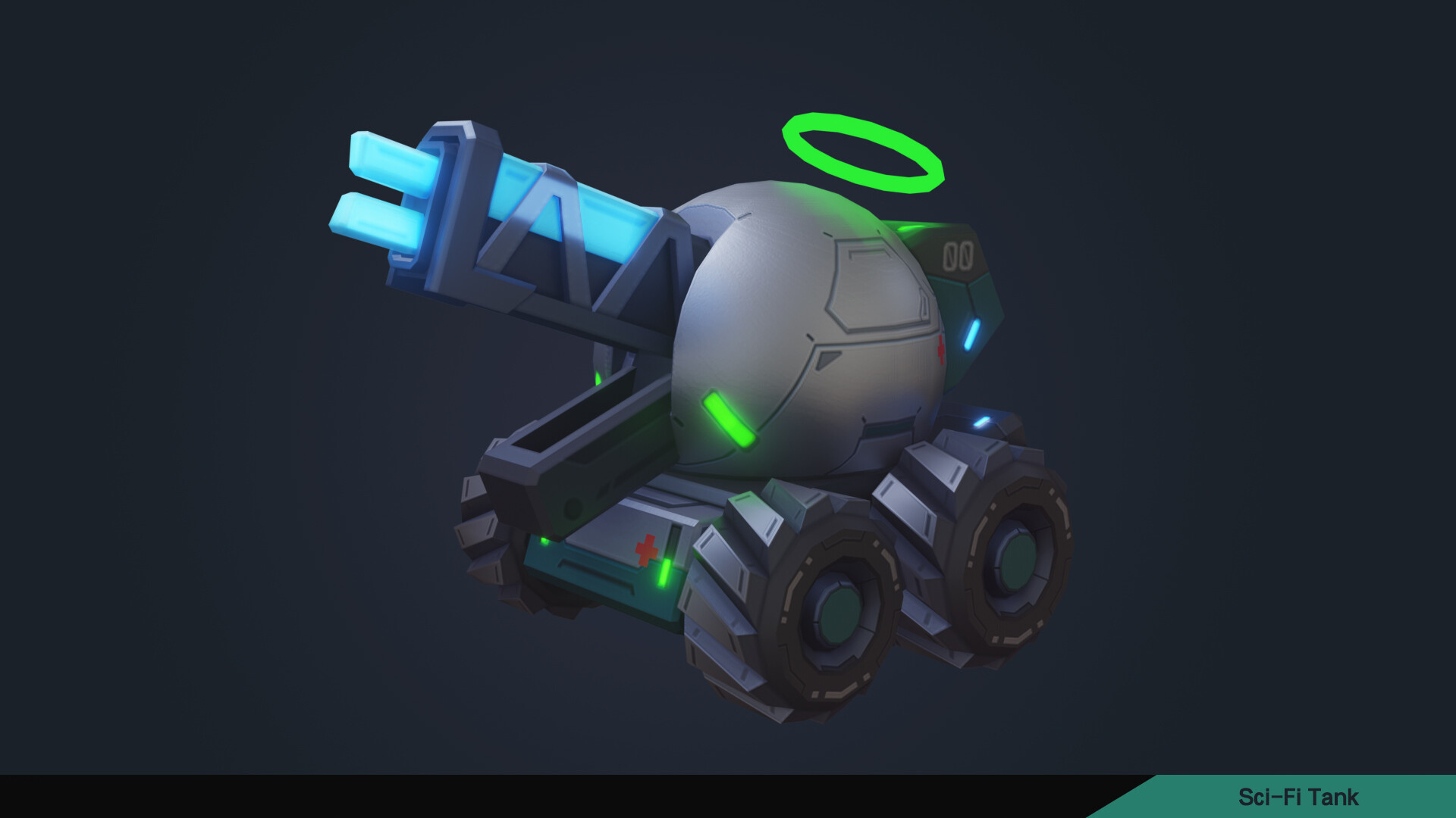 ArtStation - Sci-Fi Tank