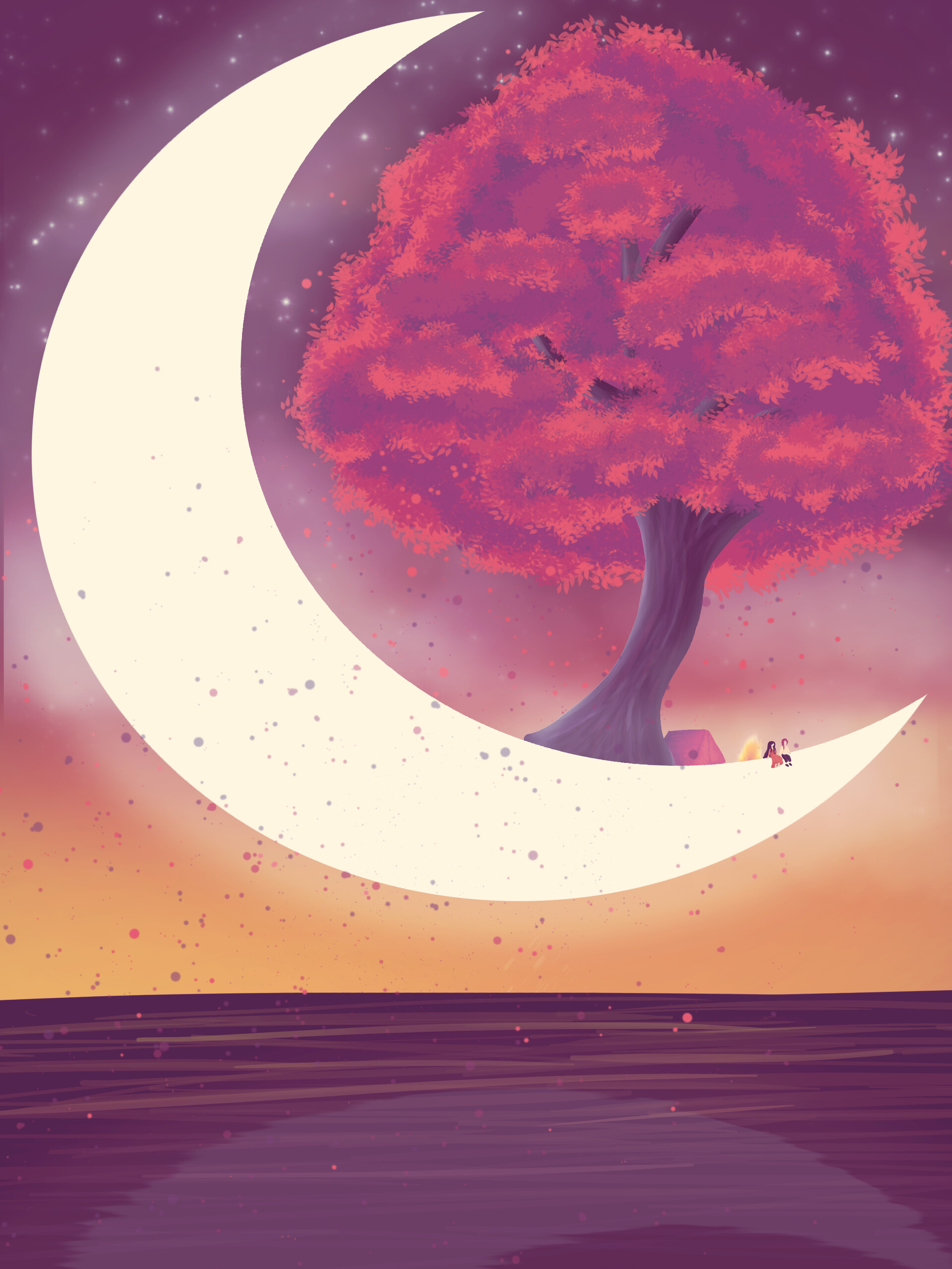 ArtStation - Moon Tree