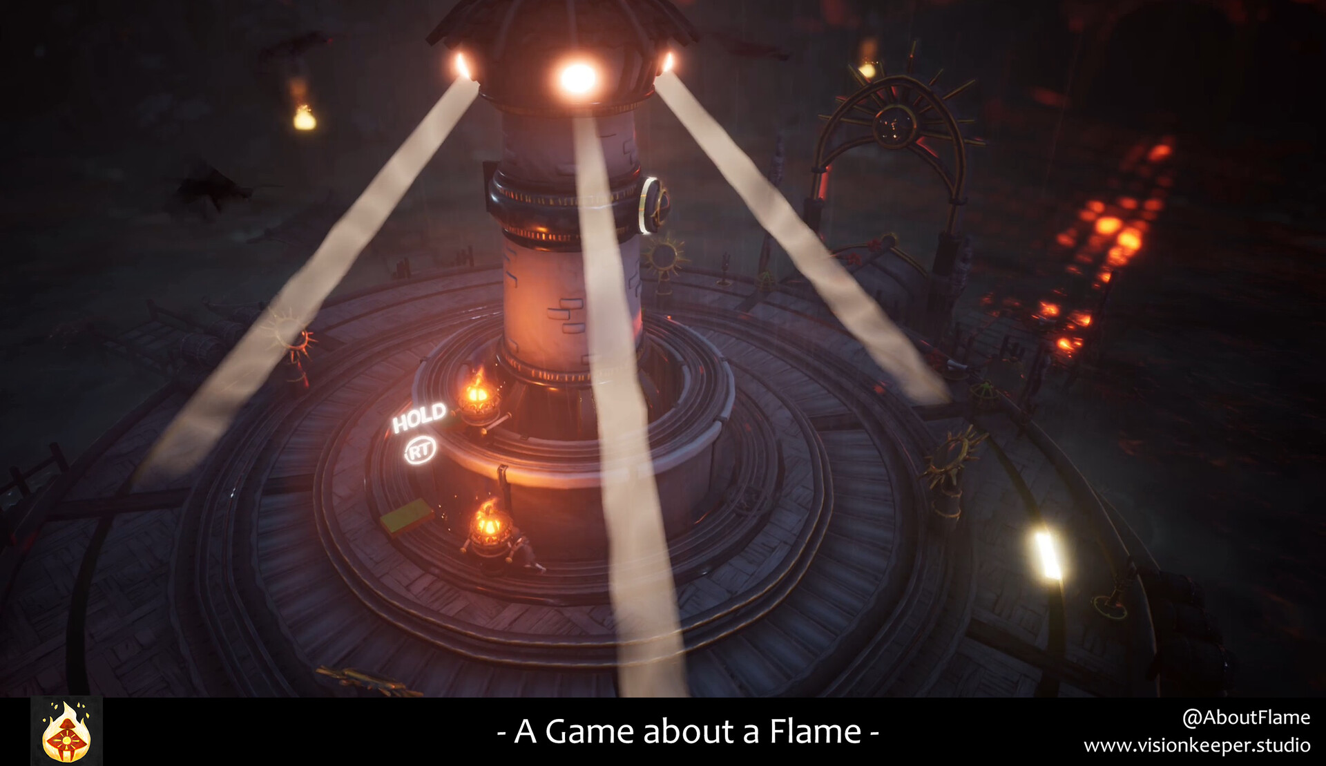 ArtStation - A Game about a Flame - Screenshots Part 1