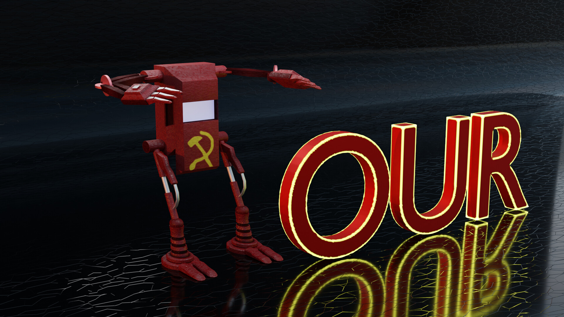 ArtStation - the red robot