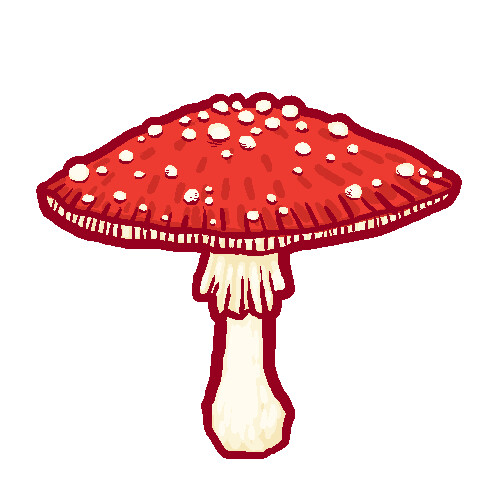 ArtStation - Red mushroom
