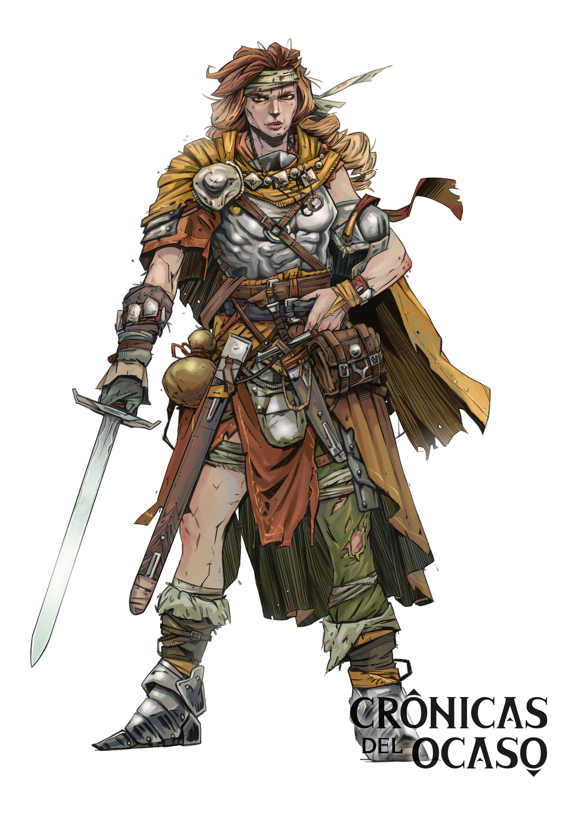 ArtStation - warrior design Crónicas del Ocaso