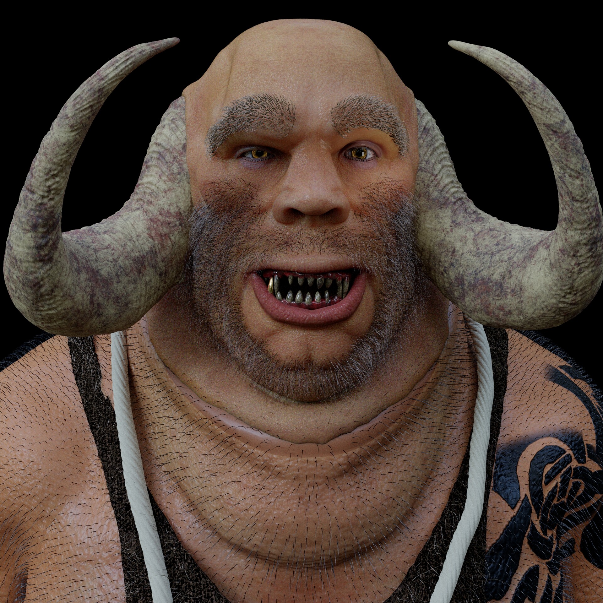 ArtStation - Ogre Merchant