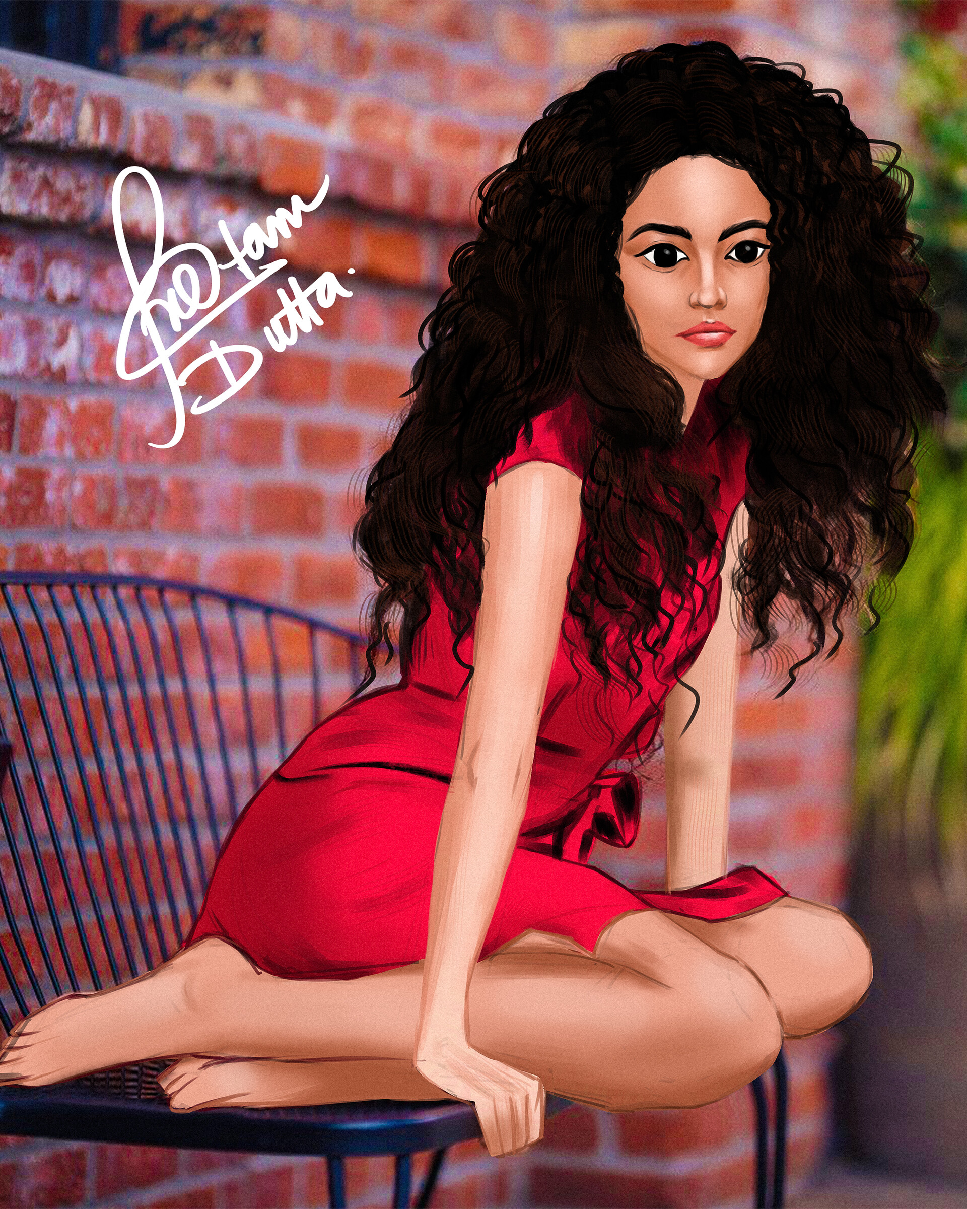 ArtStation - HAPPY GIRL-😃