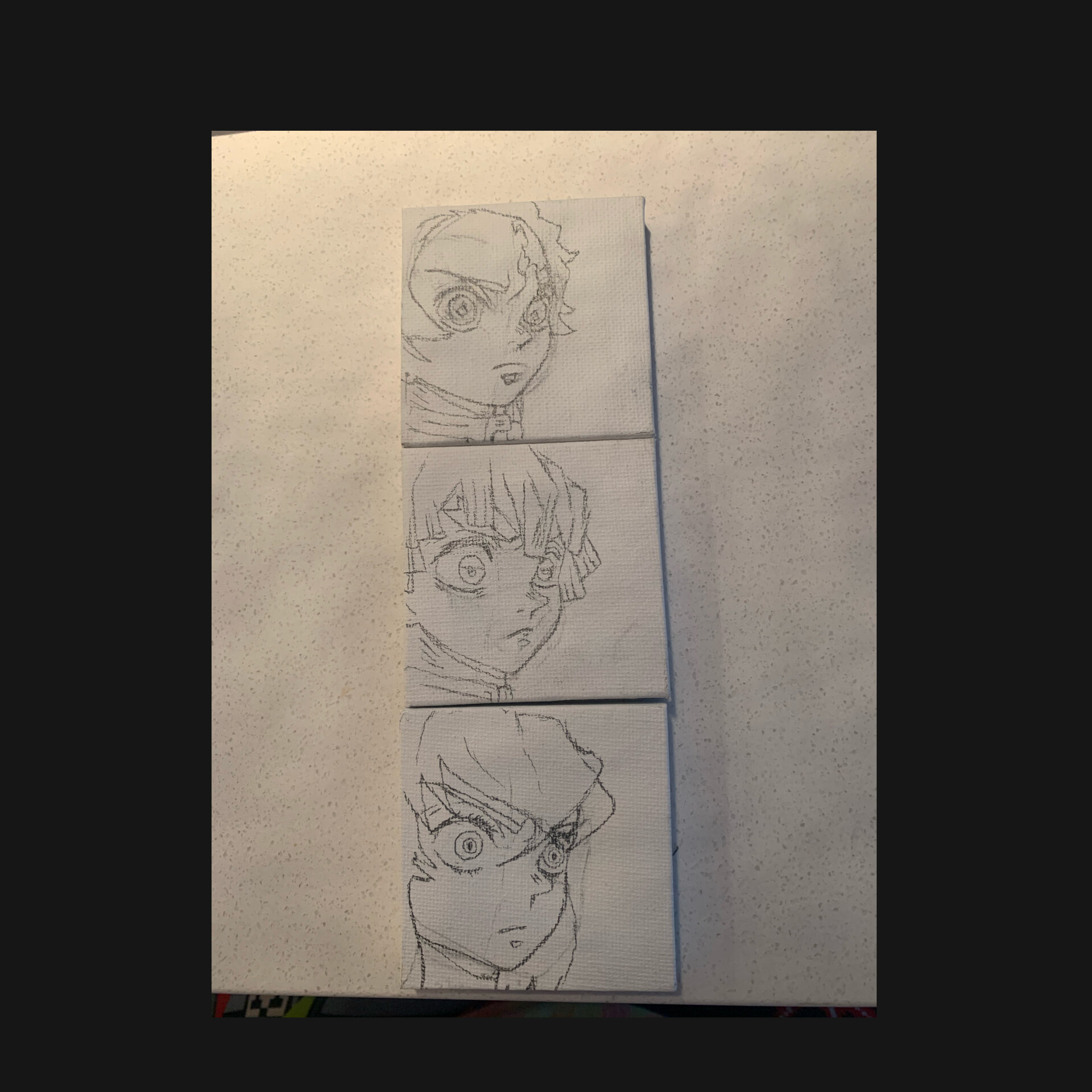 ArtStation - Tanjiro, Zenitsu, & Inosuke Canvases