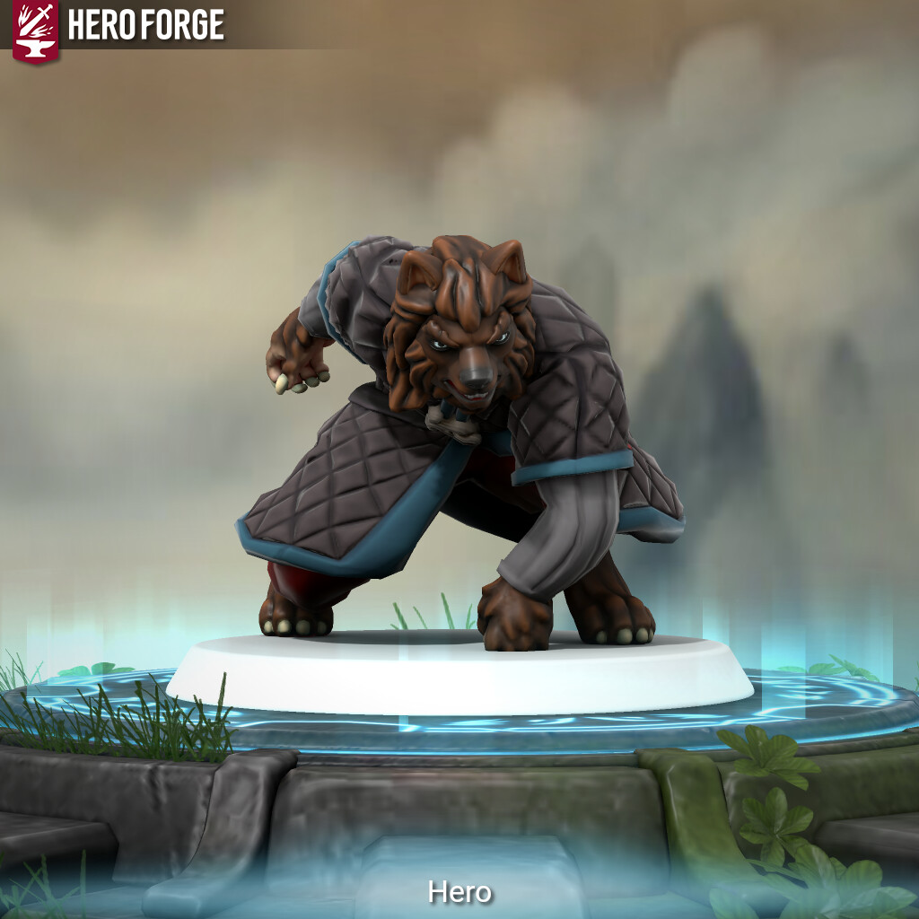 Blair Borland - HeroForge Arthurian Characters