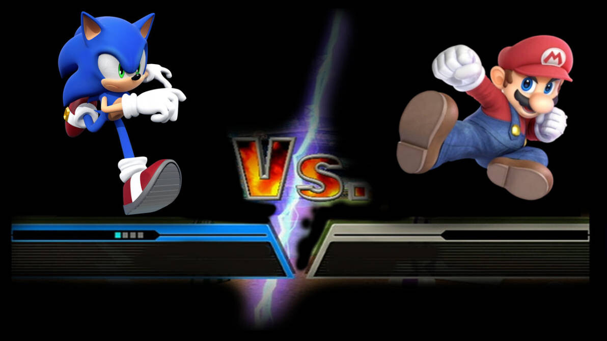 ArtStation - Sonic vs. Mario (Modern)