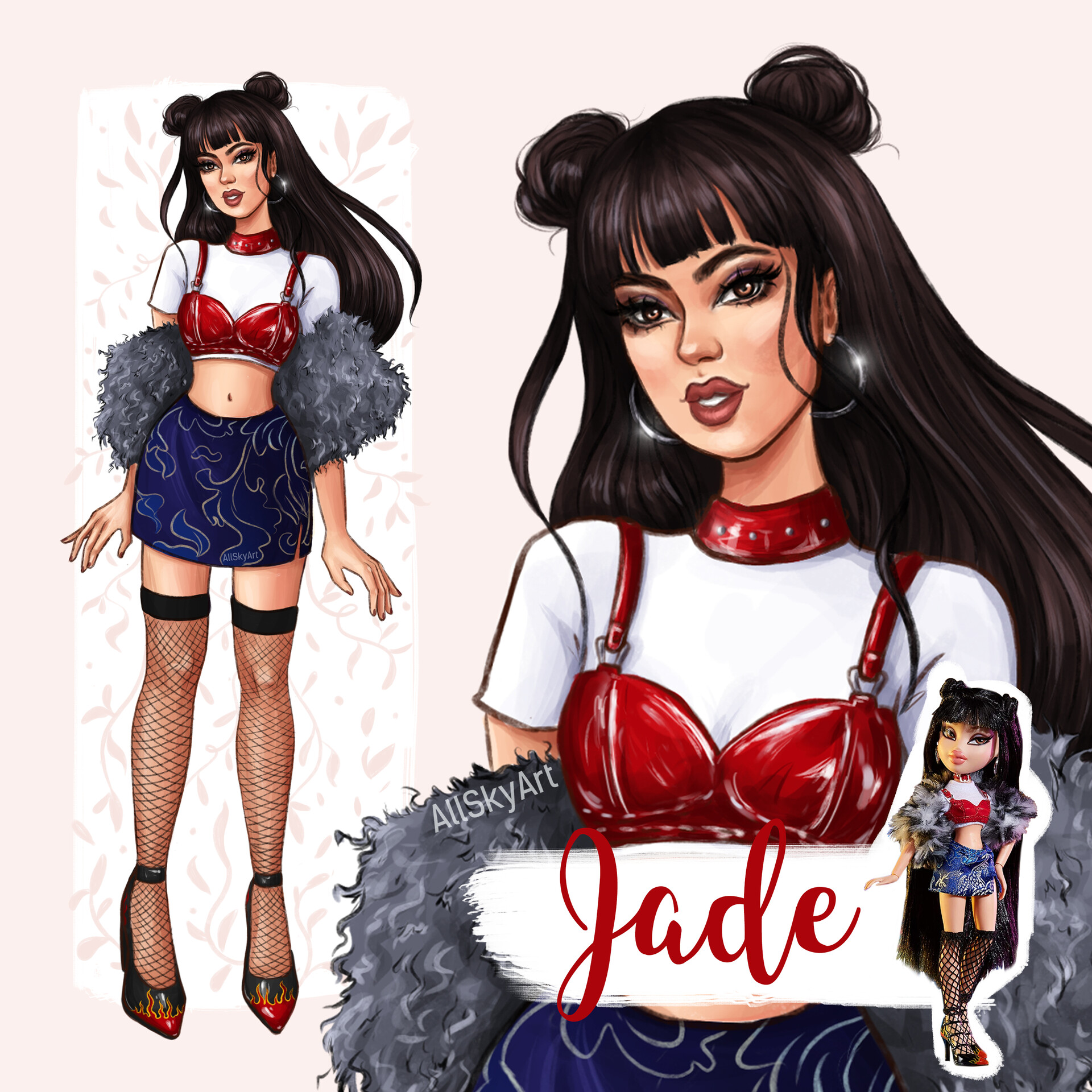 ArtStation - Bratz in real life. Jade