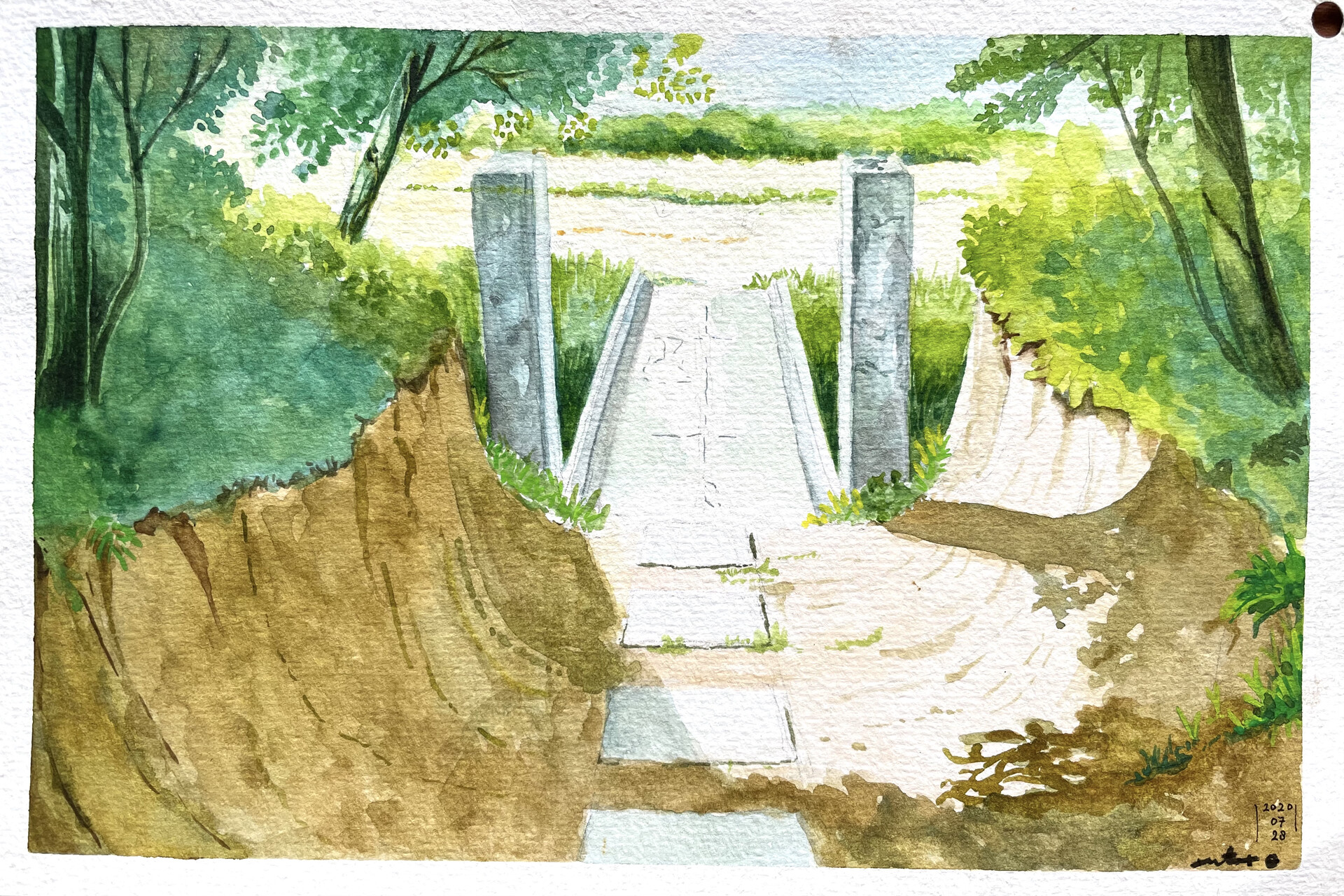 ArtStation - Tunnel of Trees