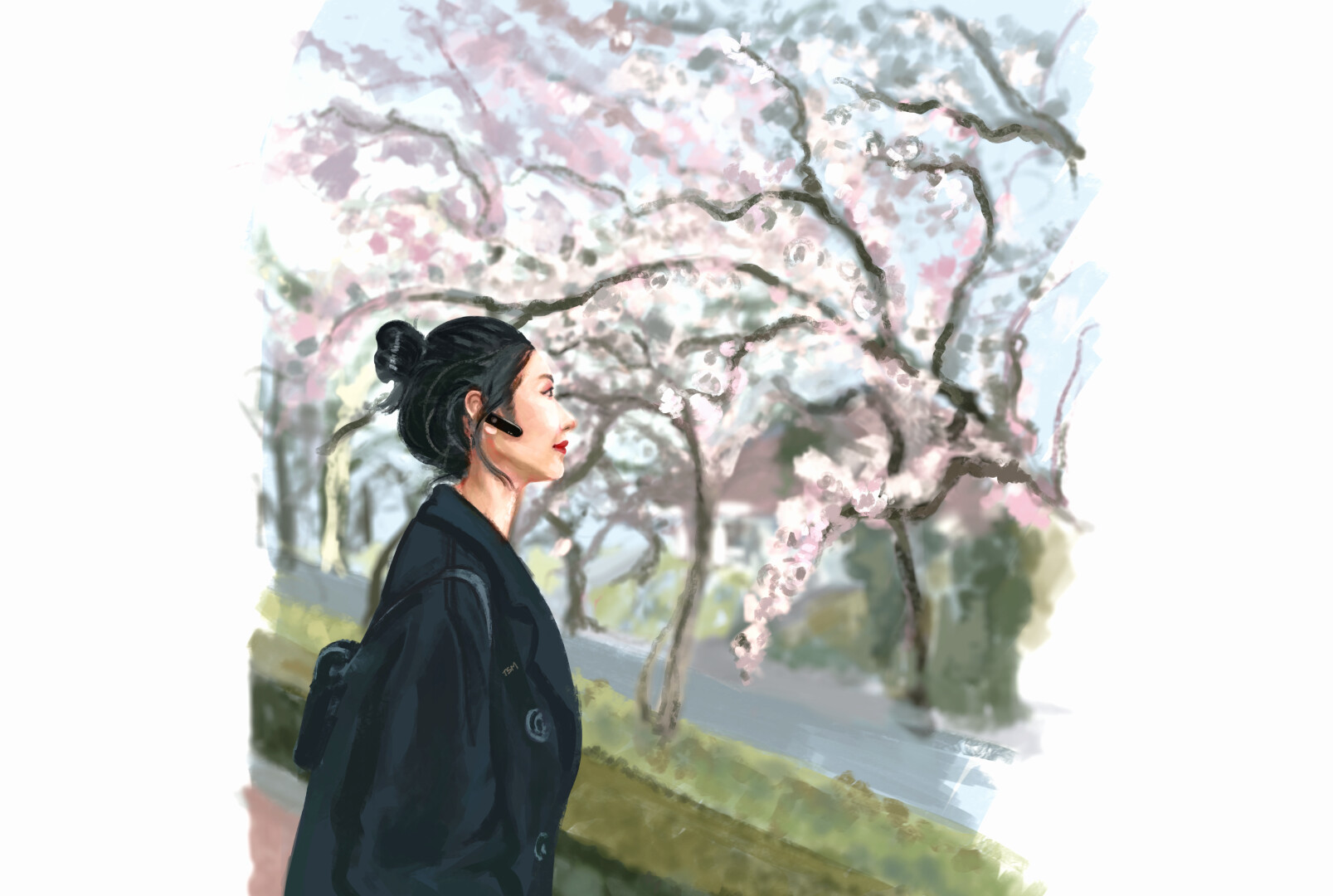 ArtStation - Portrait Study- 桜