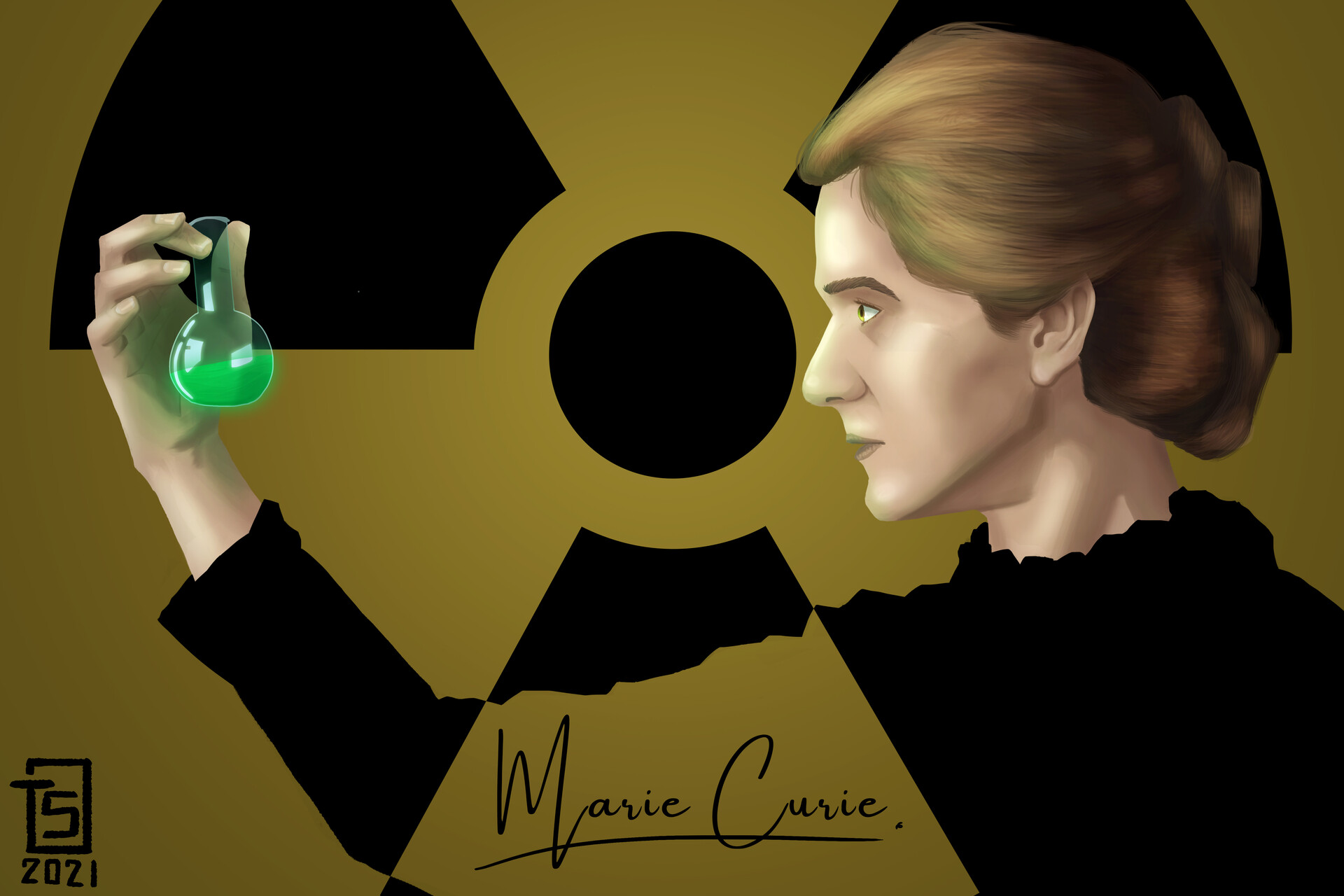 ArtStation - Marie Curie
