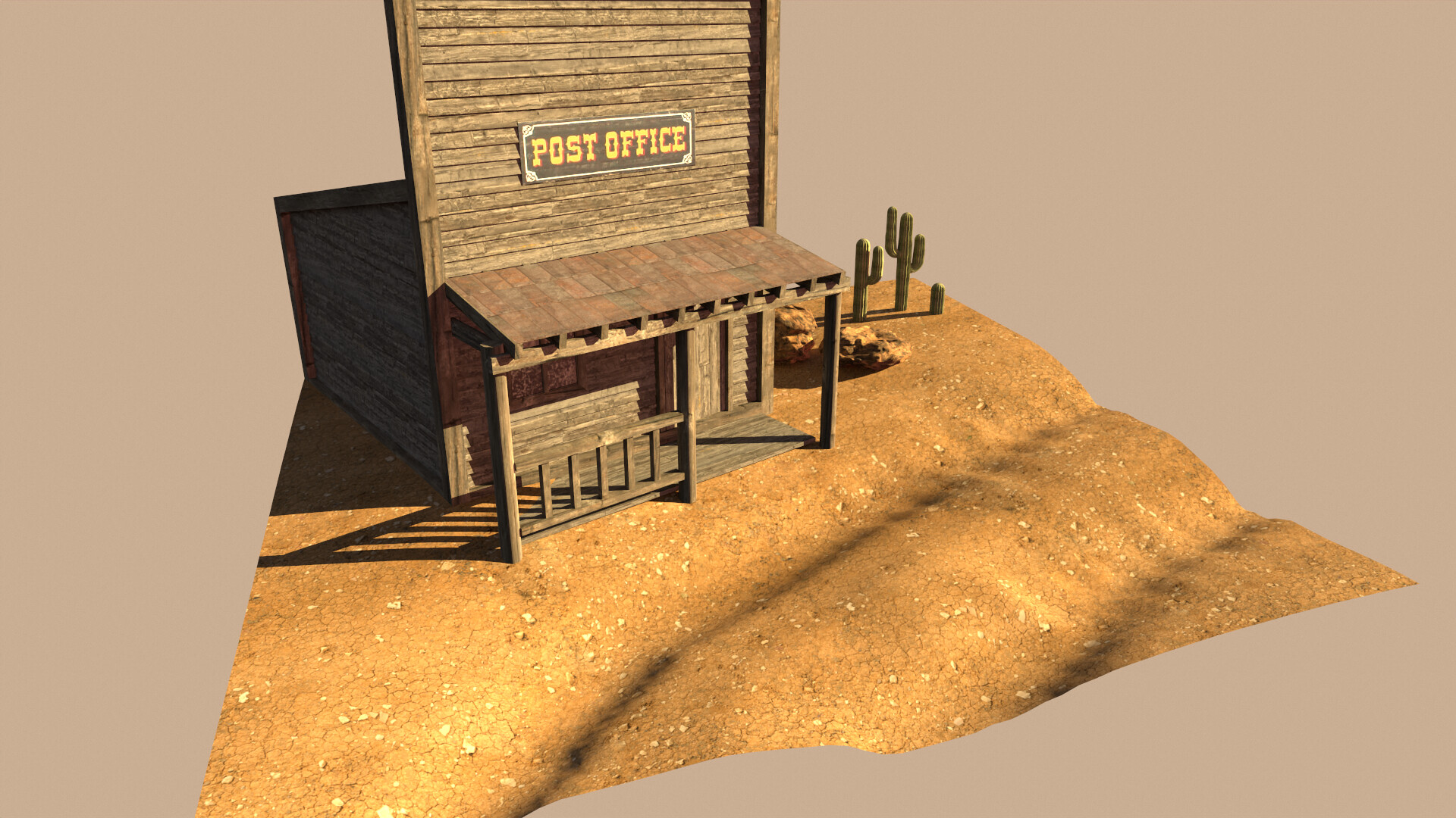 ArtStation - Desert Scene