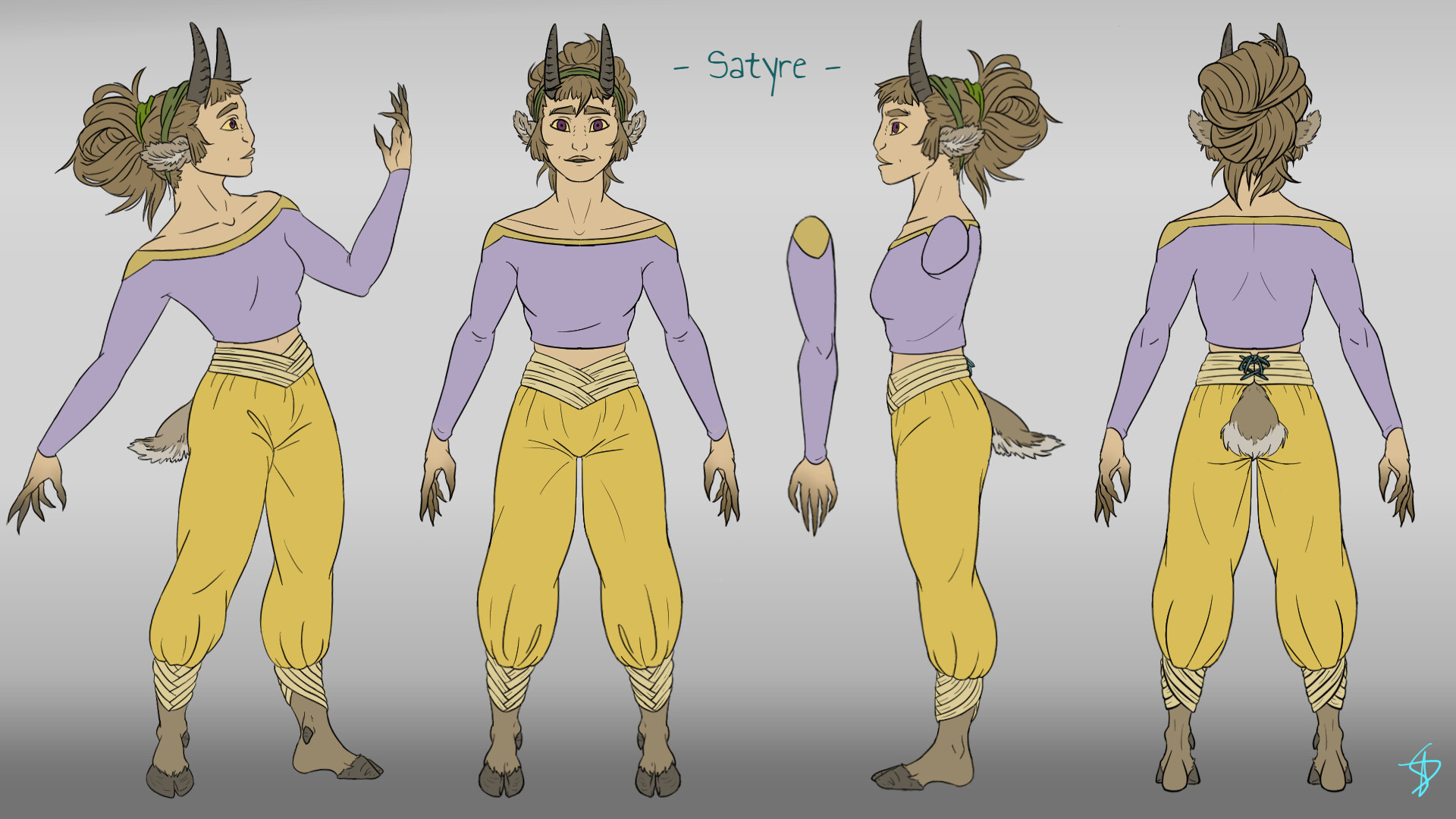 ArtStation - Female Satyr