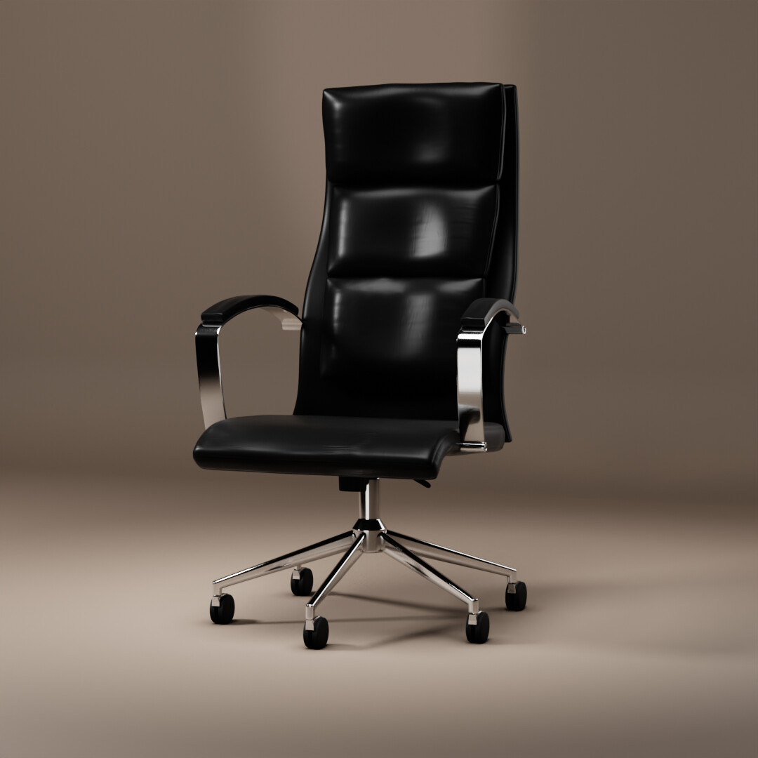 ArtStation - Office Chair - Made in Blender
